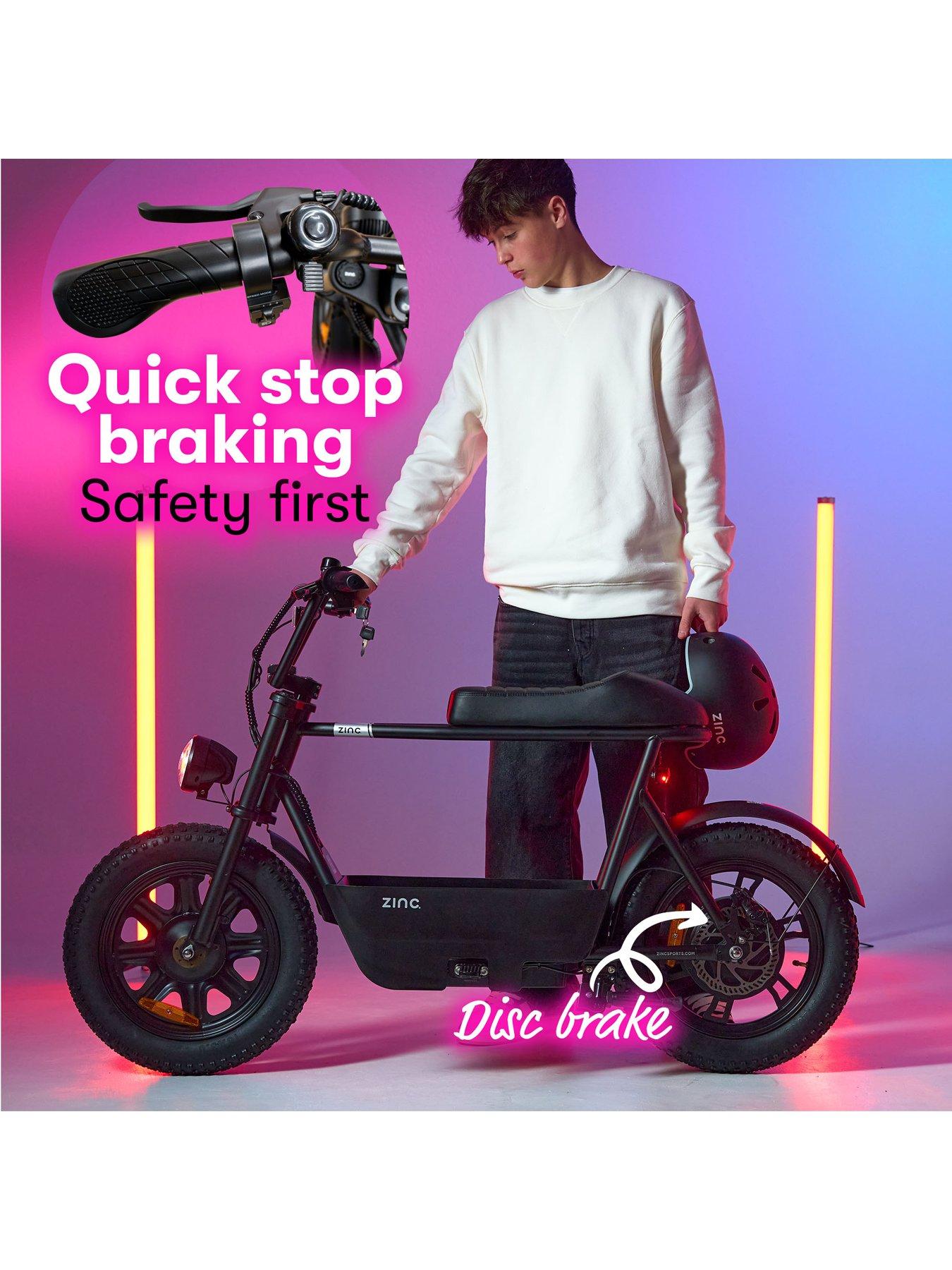 Zinc Sprintr Seated Electric Scooter 16 inch | Very