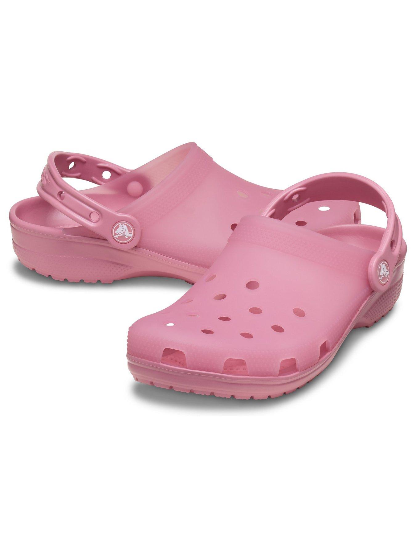 Crocs Classic Frosted Clog - Pink | Very