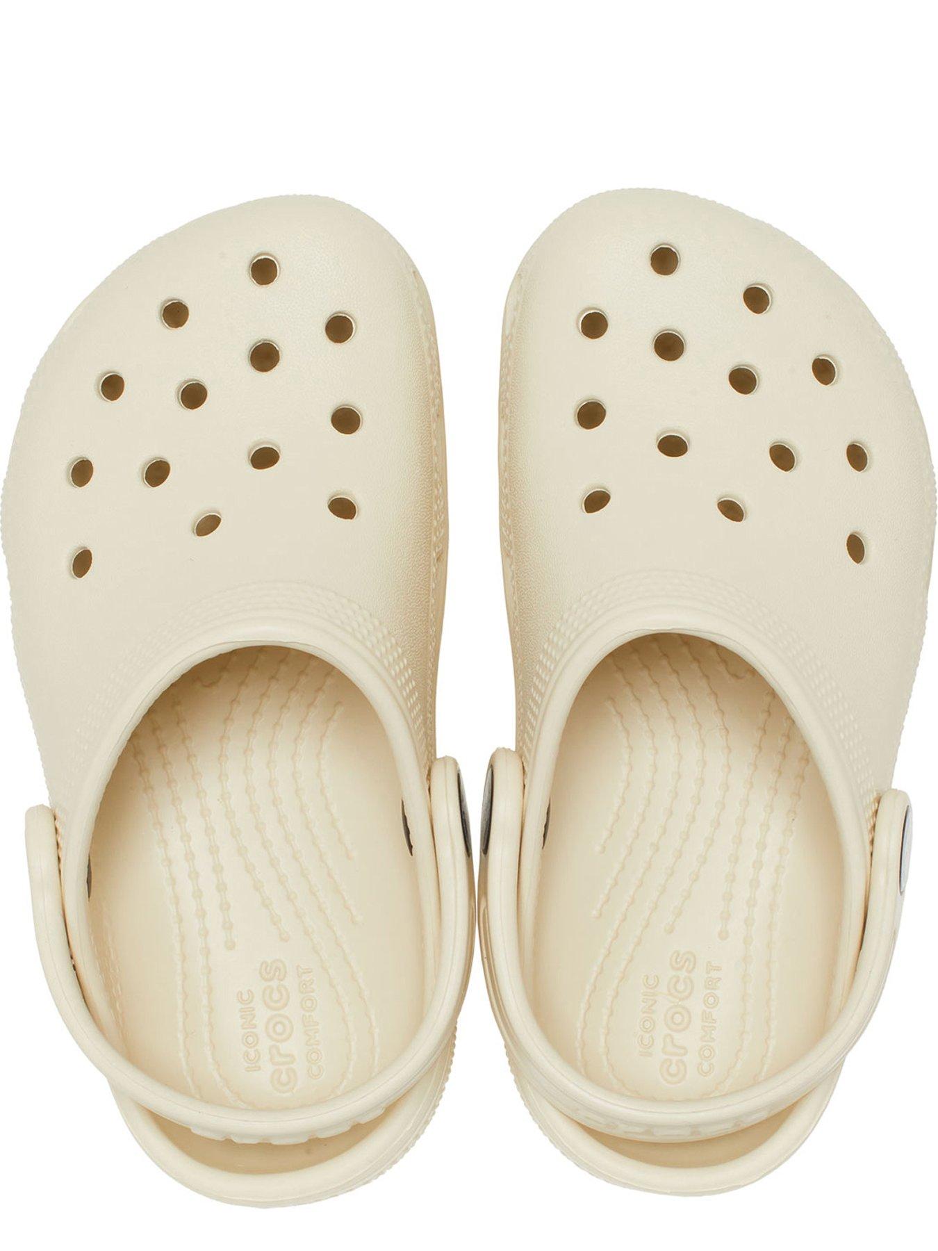 Crocs Classic Clog T - Cream | Very
