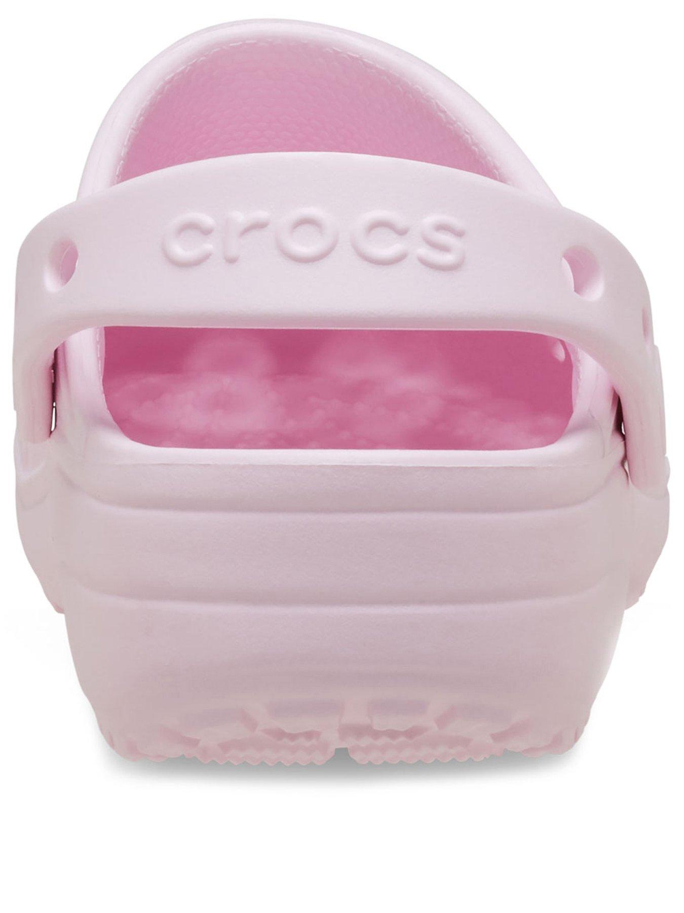 Crocs Classic Floral Cut Out Clog T - Pink | Very