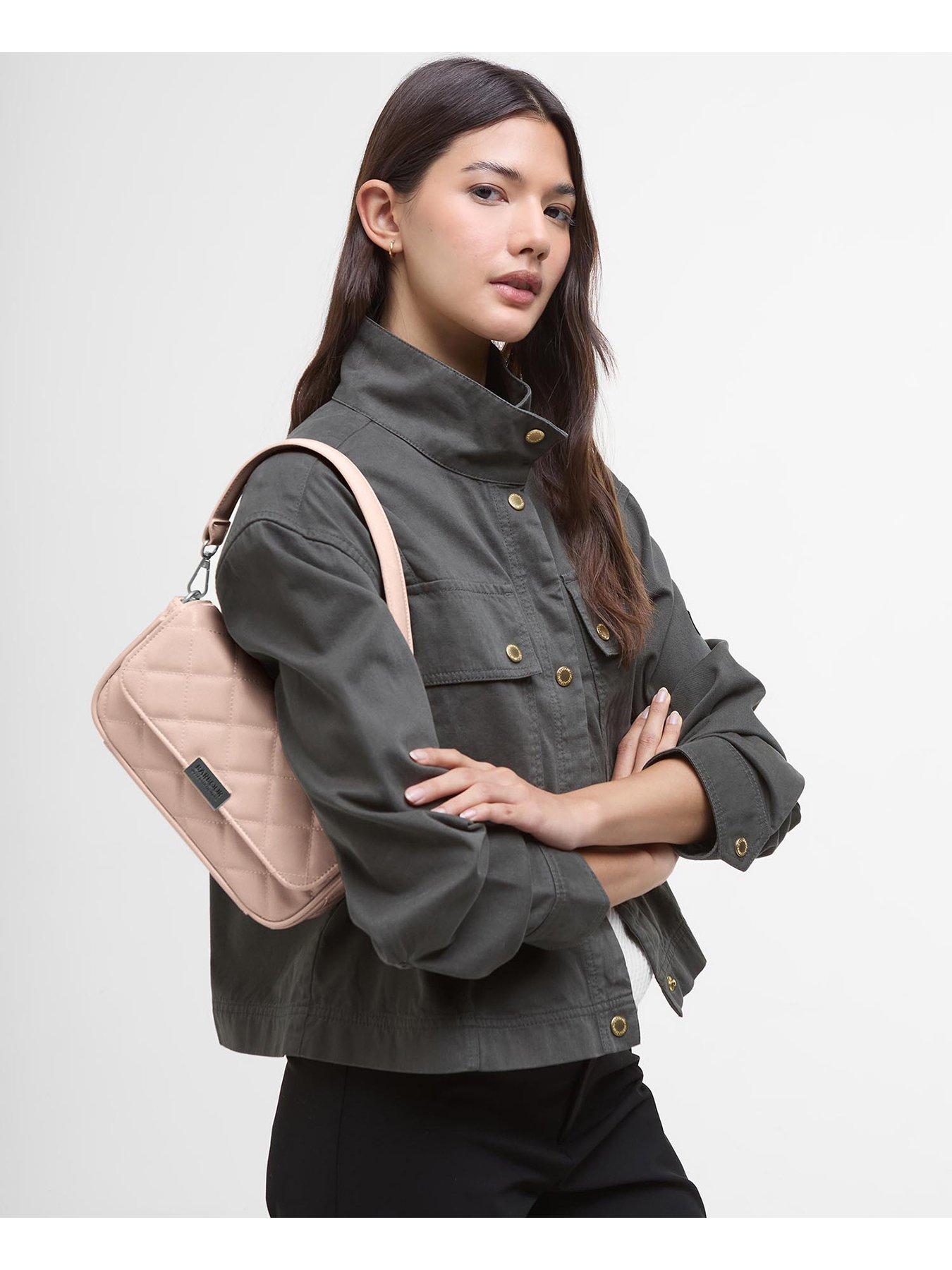 Barbour International BIntl Quilted Mini Soho Crossbody Bag- Pink | Very