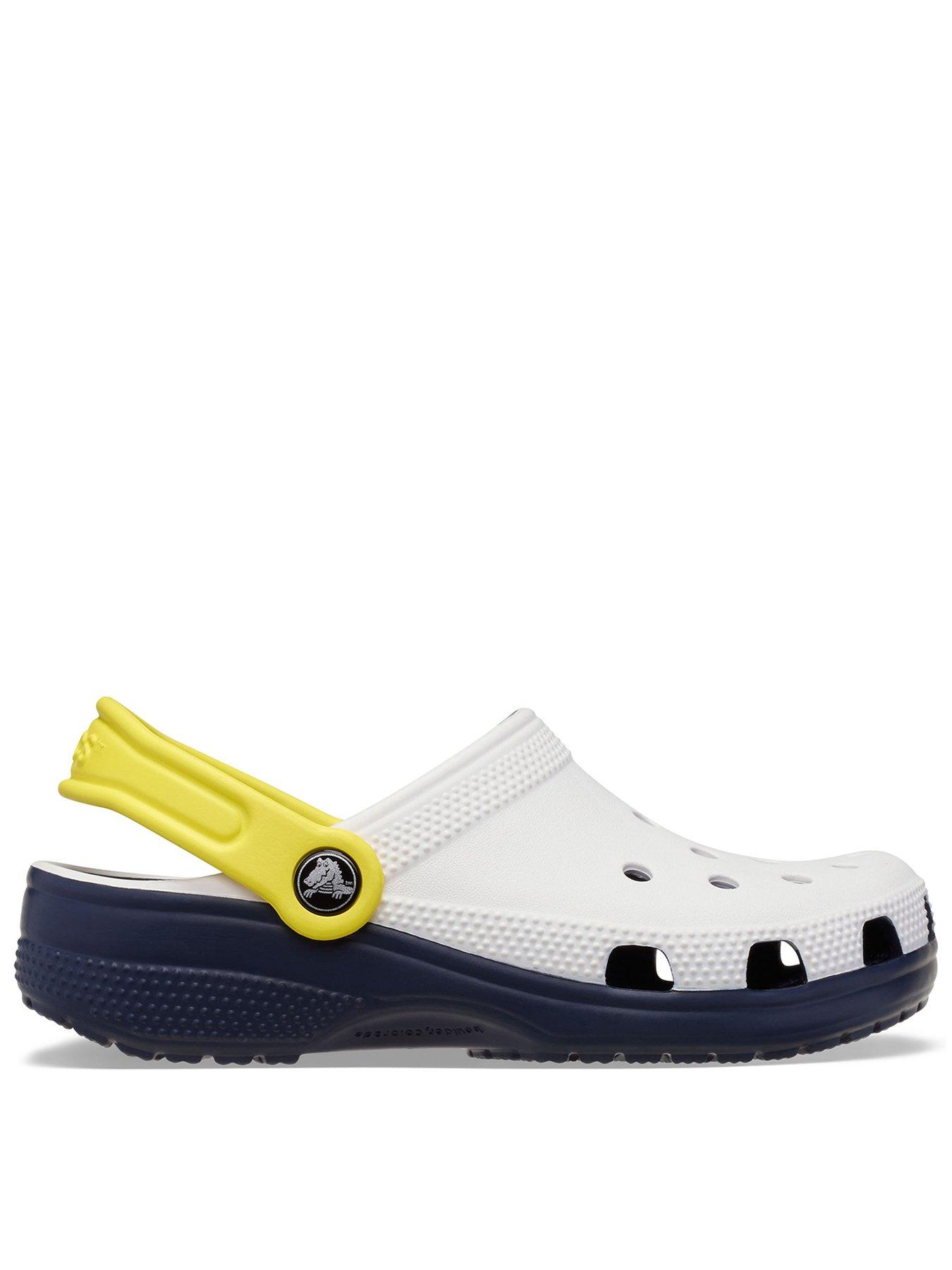 Crocs Classic Retro Sport Clog T - White | Very