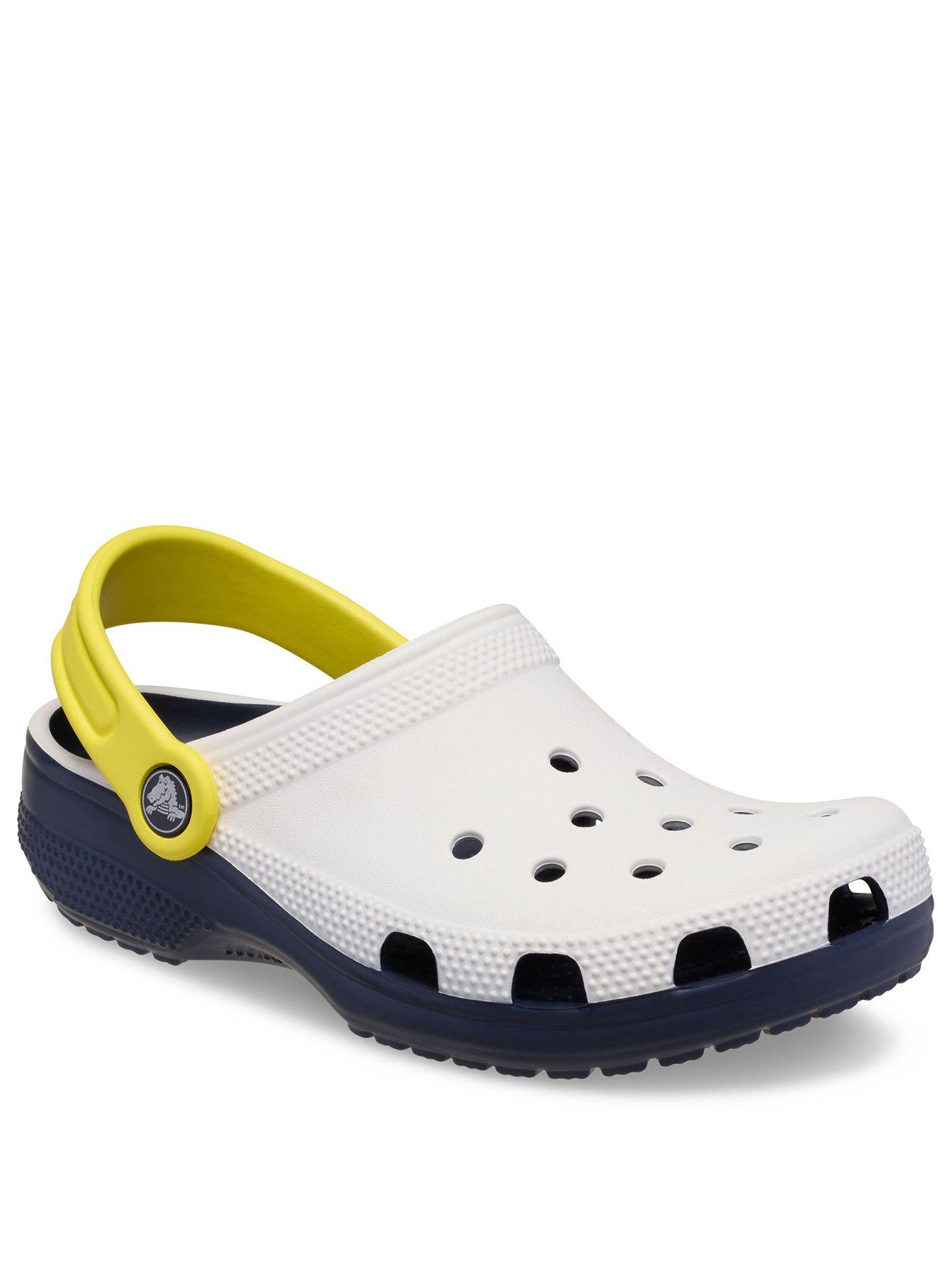 Crocs Classic Retro Sport Clog T - White | Very
