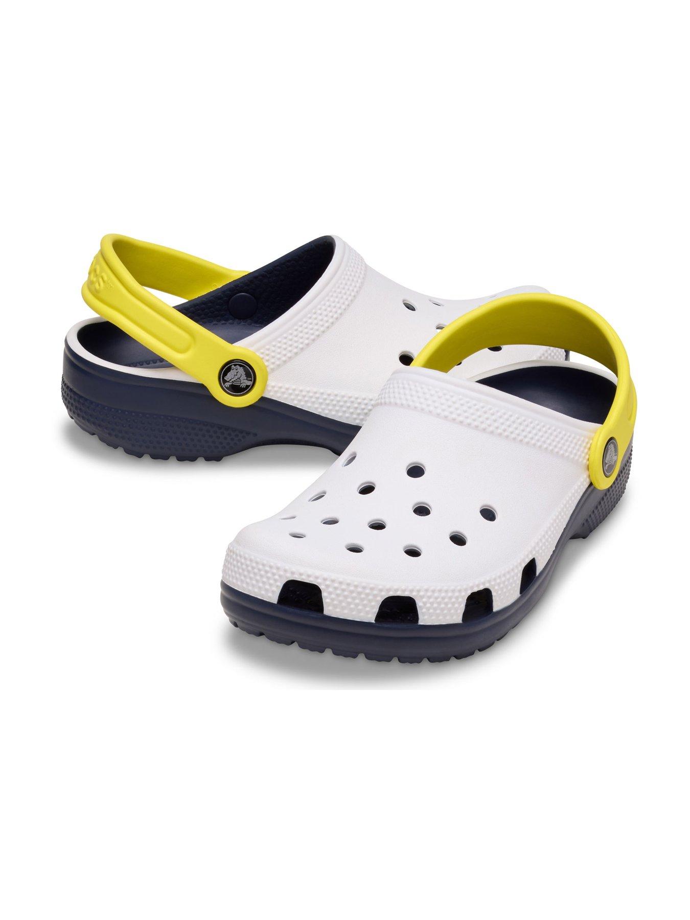 Crocs Classic Retro Sport Clog T - White | Very
