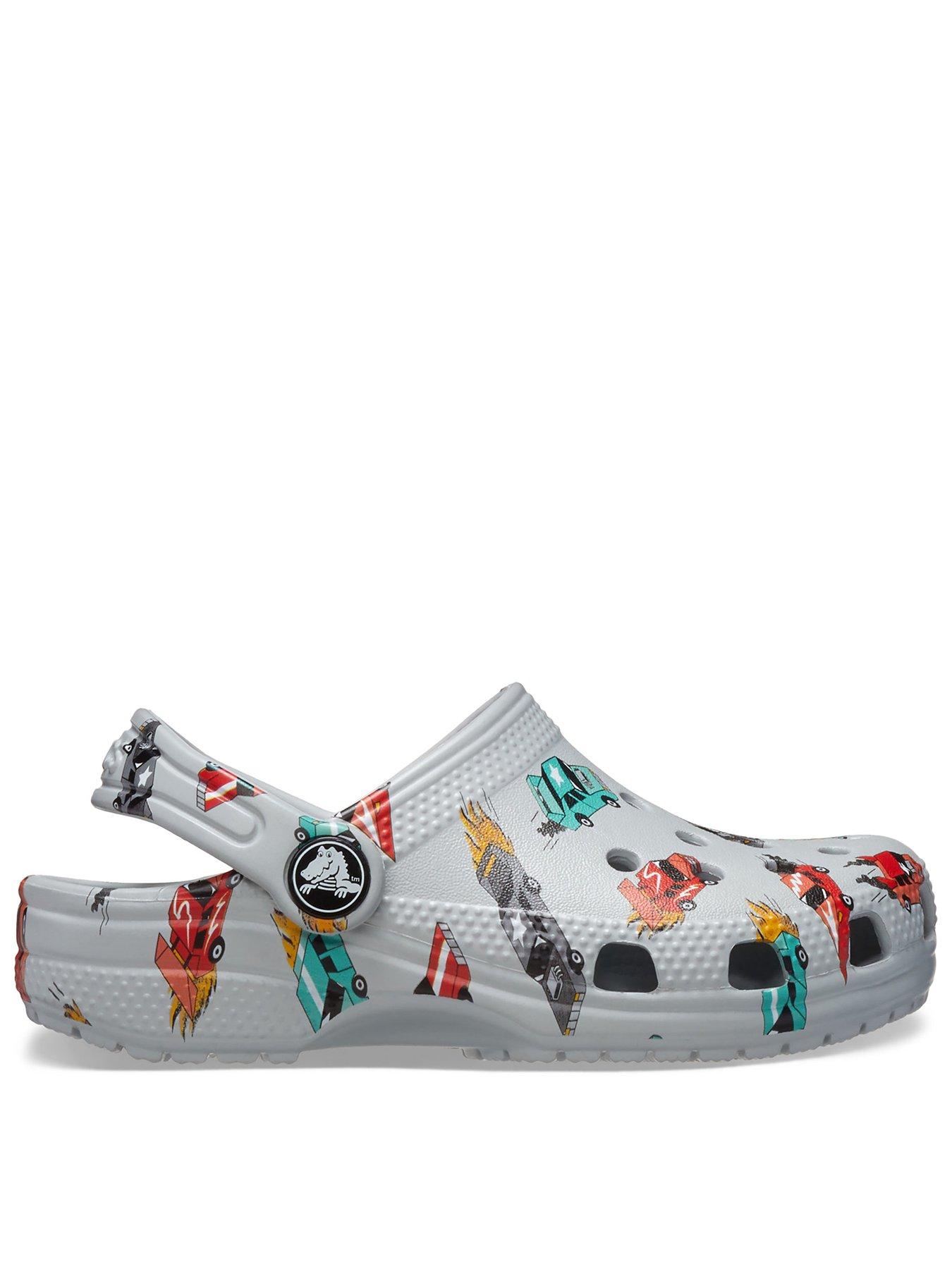 Crocs Classic Race Cars Graphic Cg T - Grey | Very