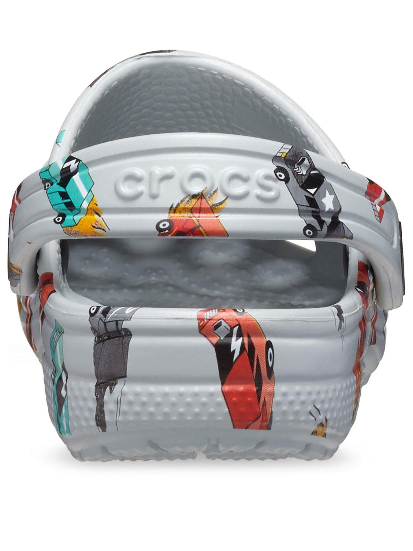 Crocs Classic Race Cars Graphic Cg T - Grey | Very
