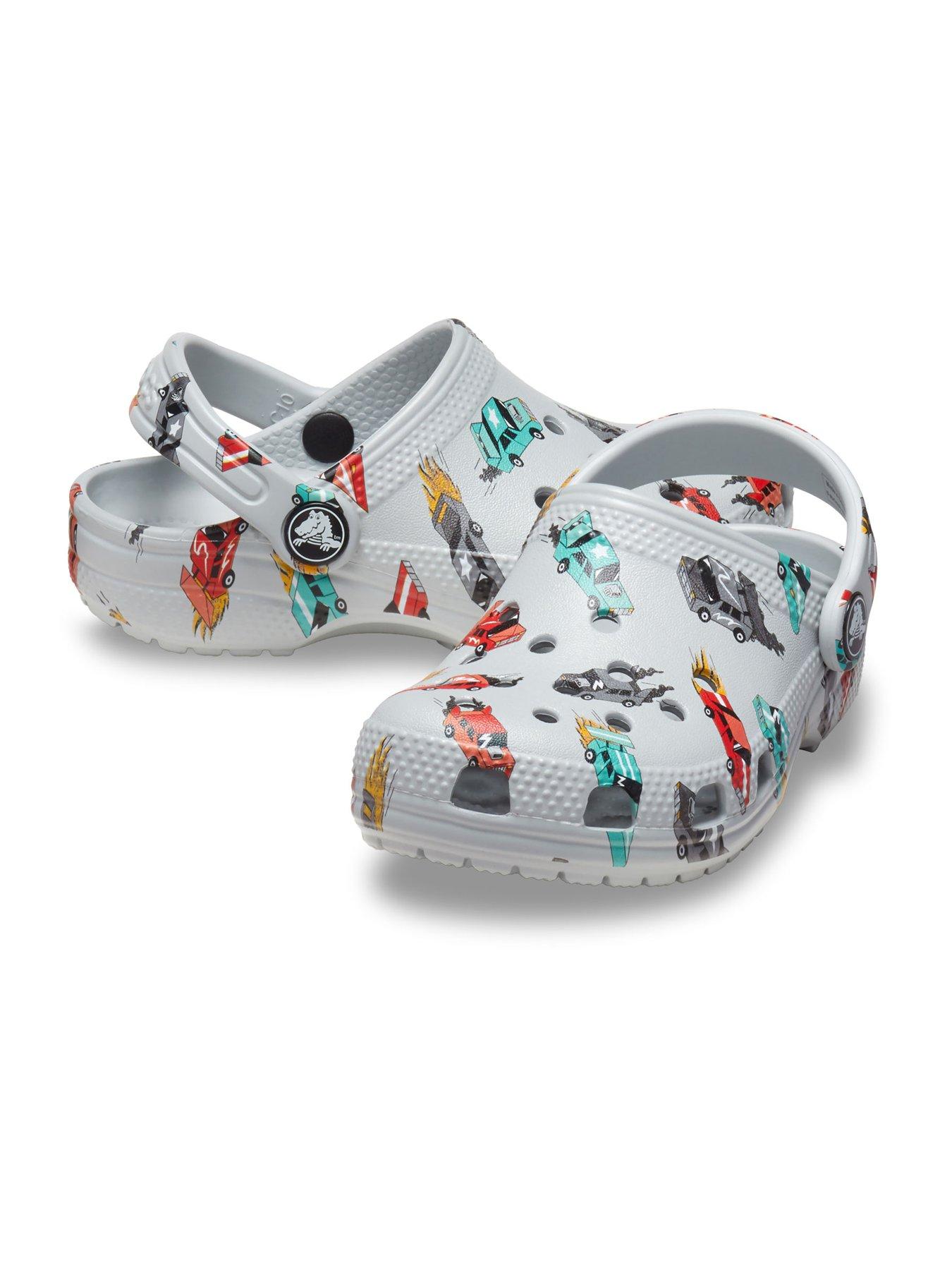 Crocs Classic Race Cars Graphic Cg T - Grey | Very