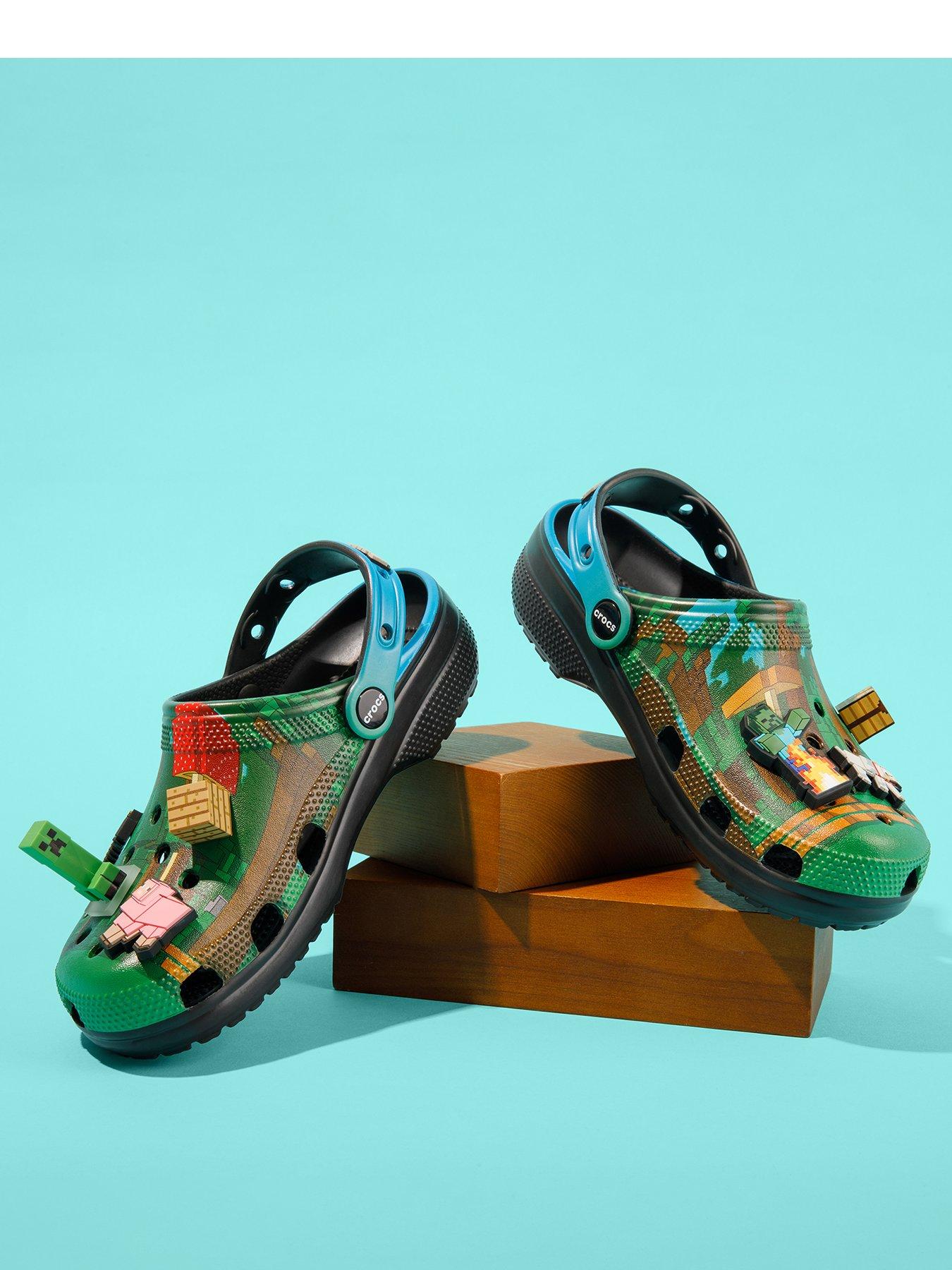 Crocs Minecraft Classic Kids Clog - Multi | Very