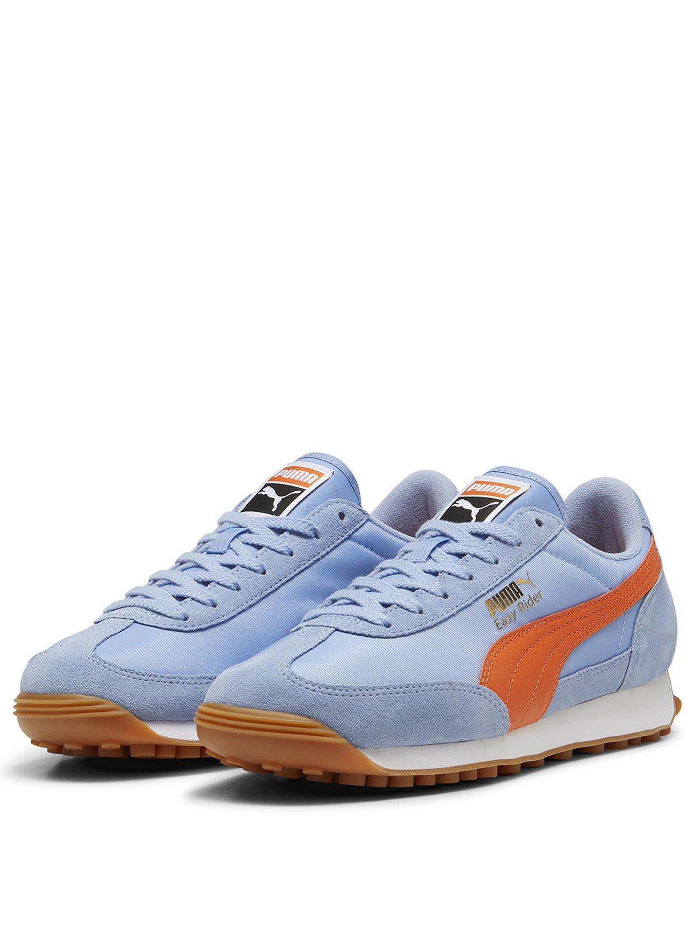 Puma Women's Easy Rider Vintage Trainers - /Orange - Light Blue | Very