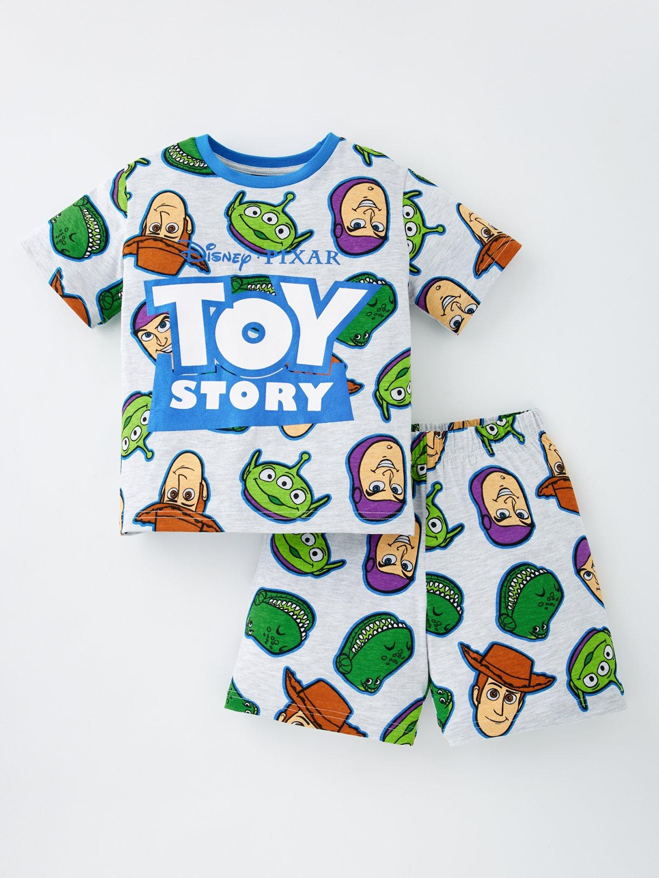 Toy Story Printed Short Pyjamas - Grey | Very