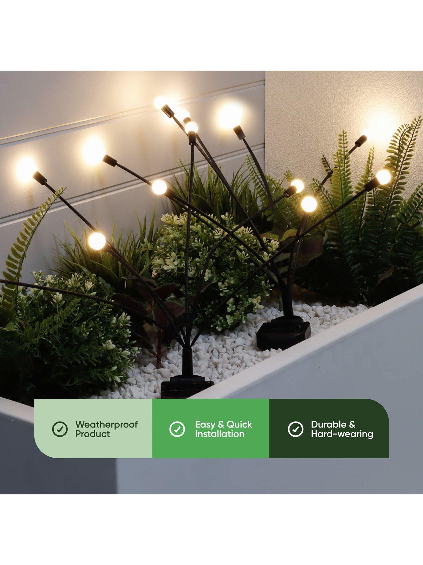 Streetwize Solar Firefly Stake Lights (Pack of 2) | Very