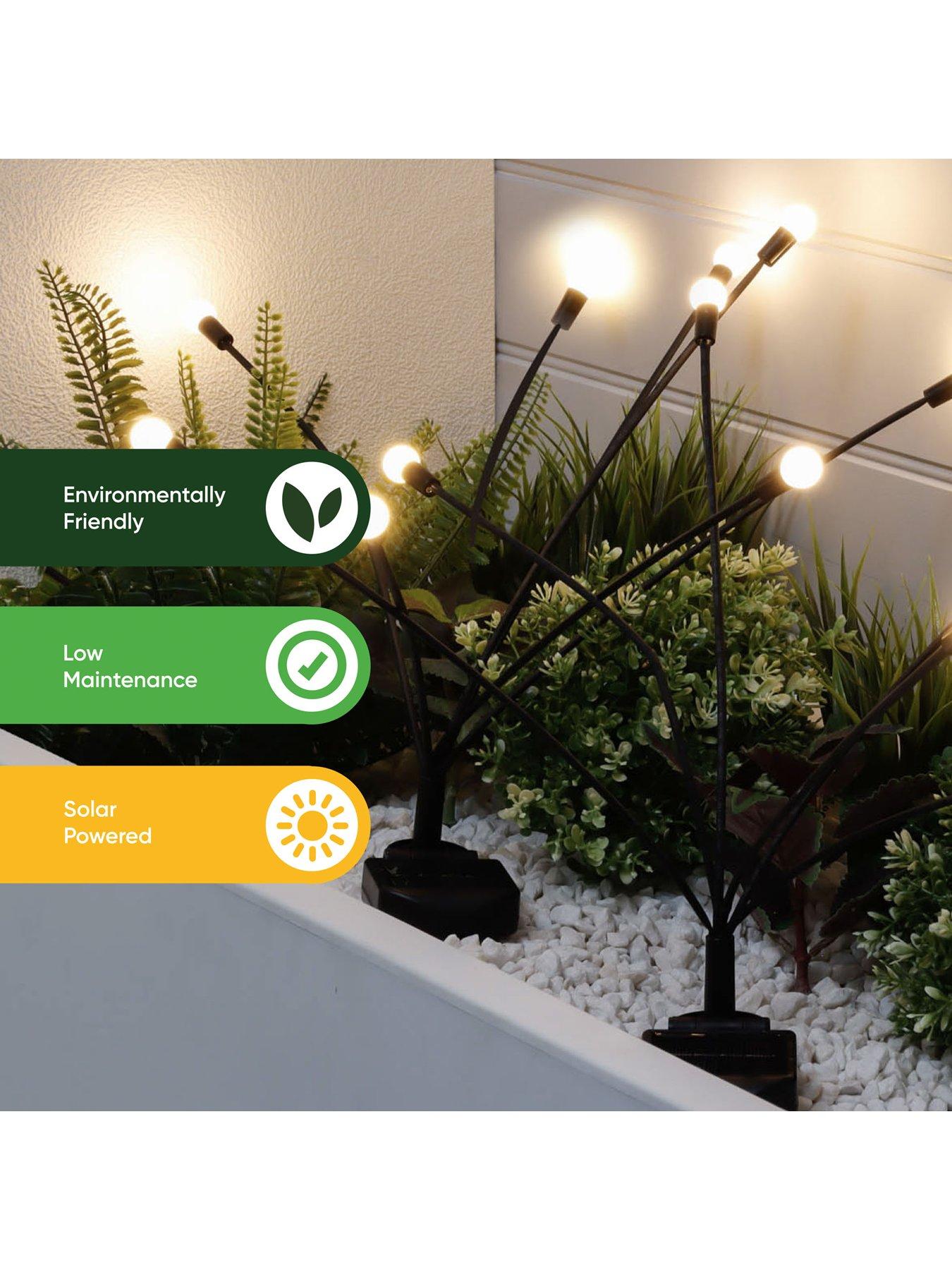 Streetwize Solar Firefly Stake Lights (Pack of 2) | Very