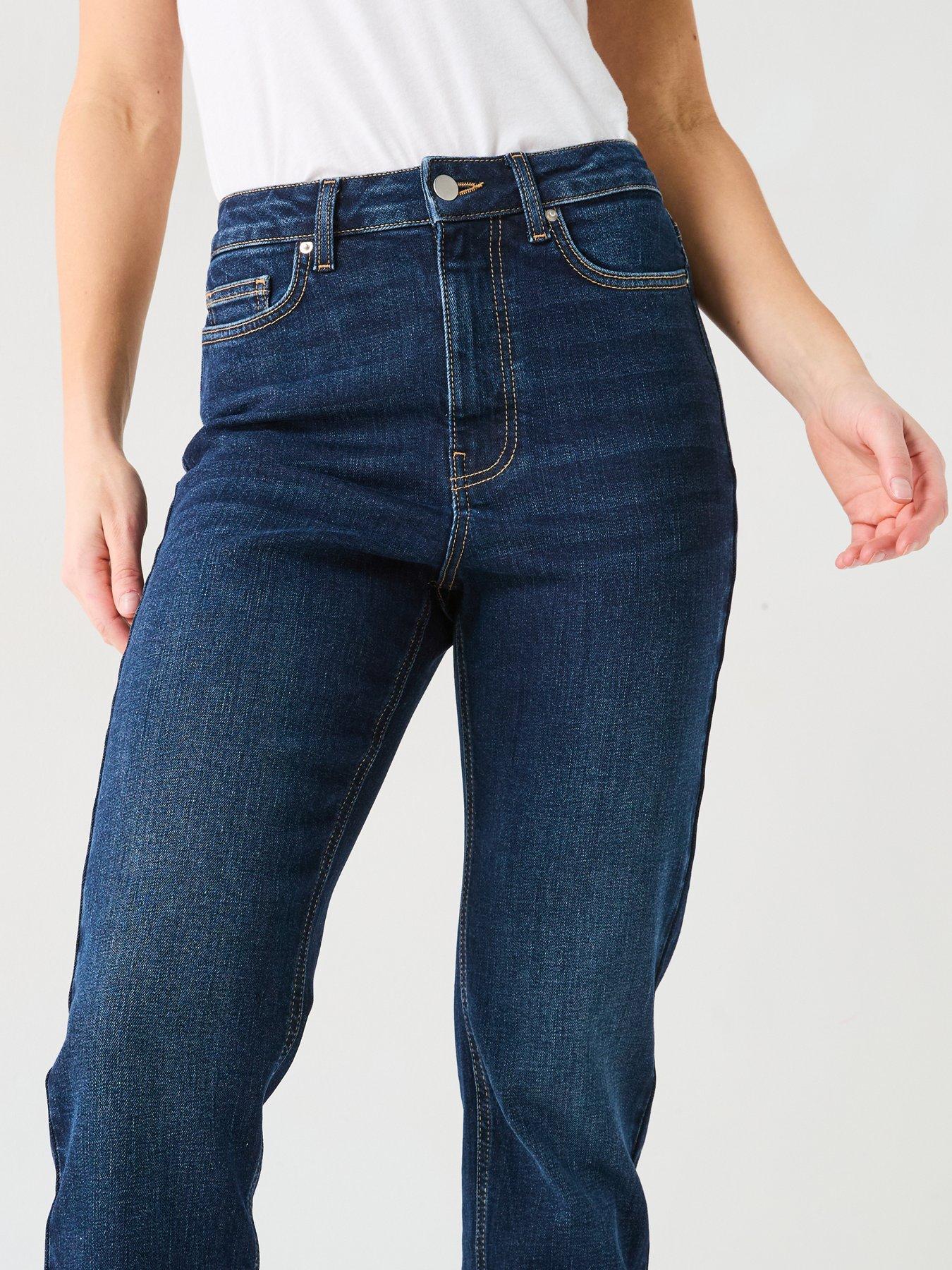 V by Very Slim Fit High Waist Jeans - Dark Wash | Very