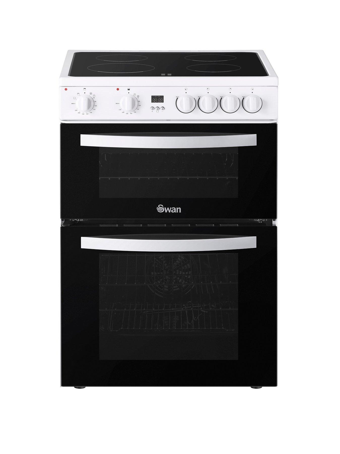 Cookers | Swan | Electric | Ceramic Hobs | White | Appliances | Very