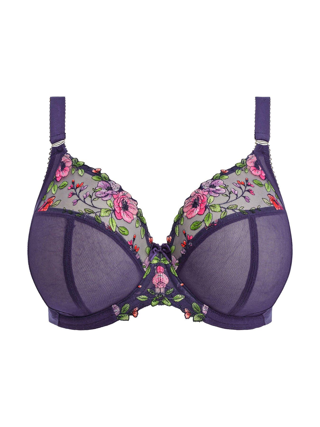 Elomi Himari Uw Plunge Bra - Navy | Very