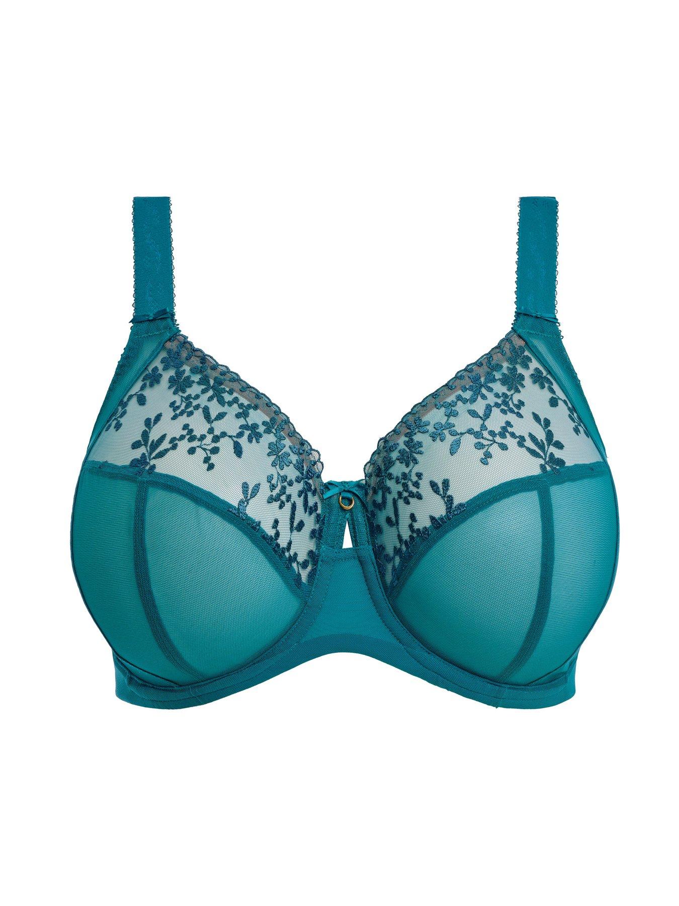 Elomi Zarla Underwired Bra - Teal | Very