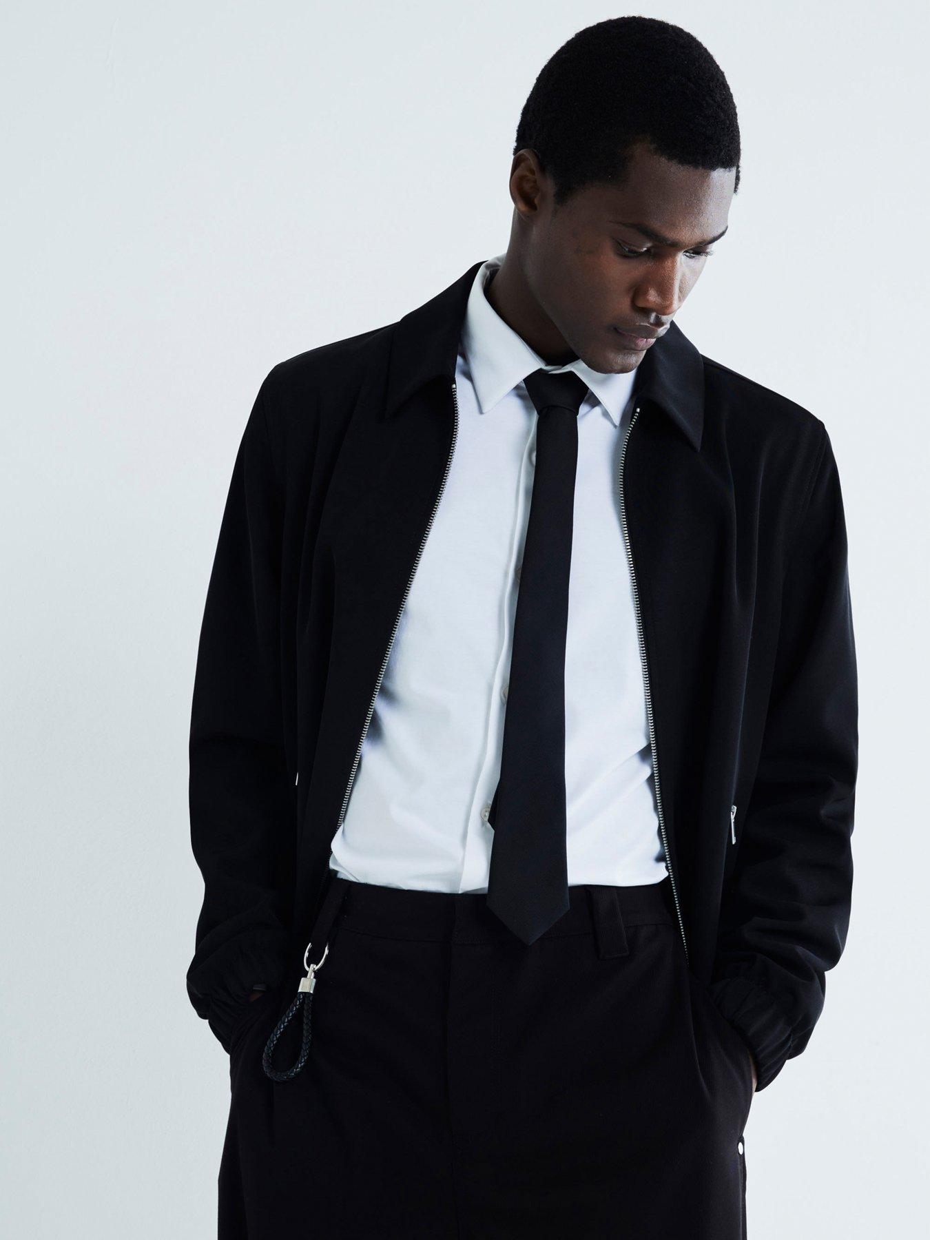 River Island Smart Shacket - Black | Very