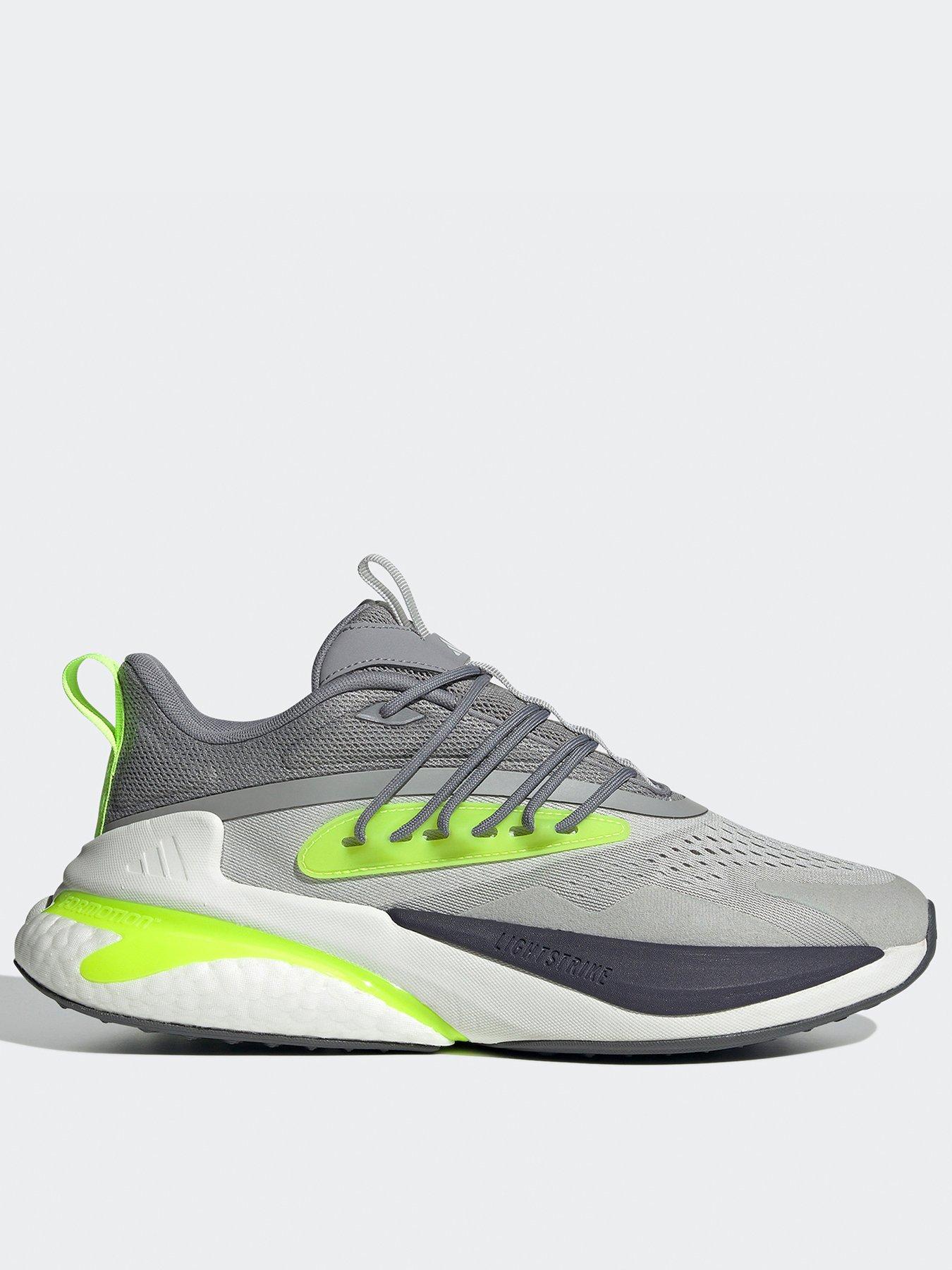 adidas Men's Alphaboost V2 Shoes - Grey | Very