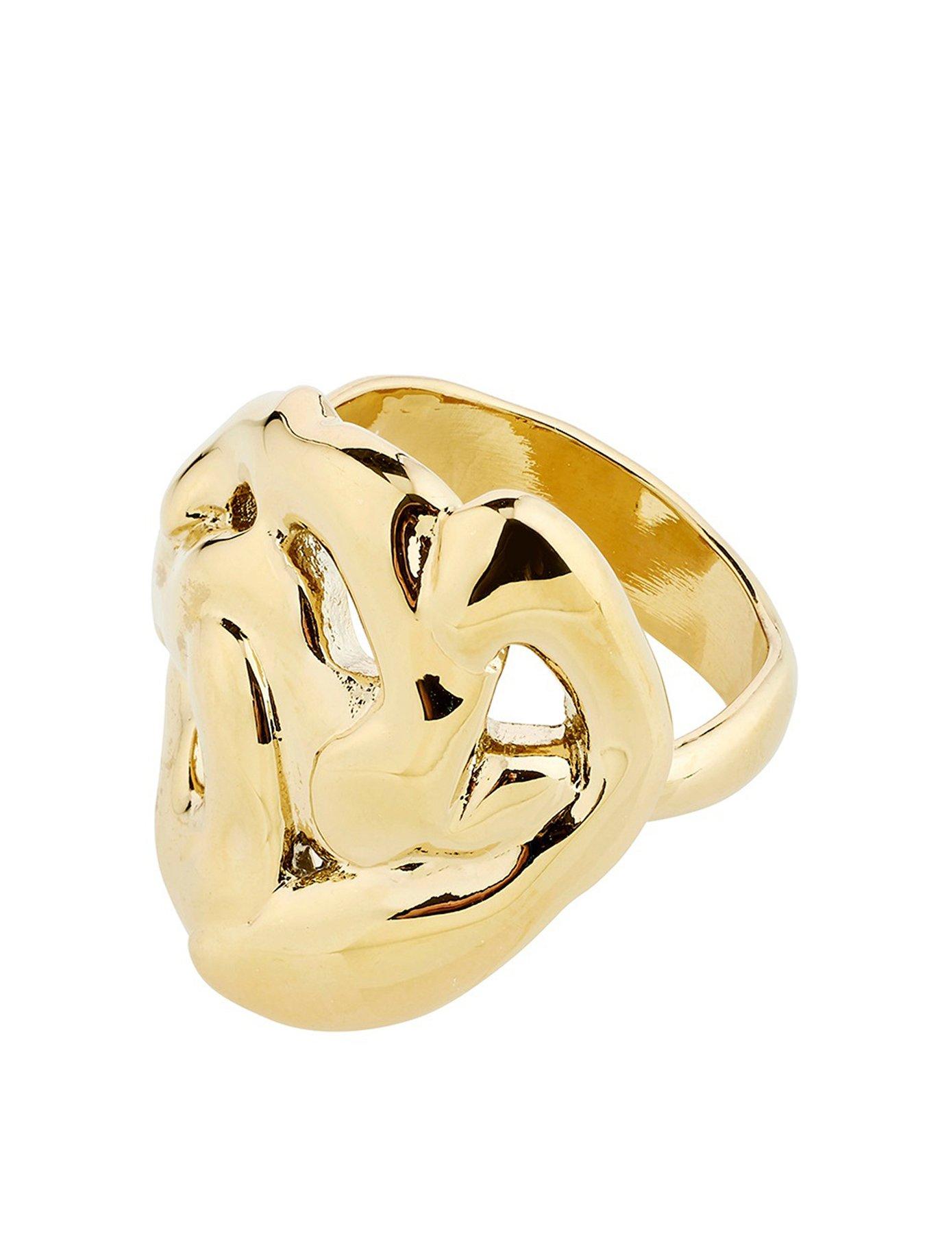 Pilgrim Luca Ring - Gold Plated | Very