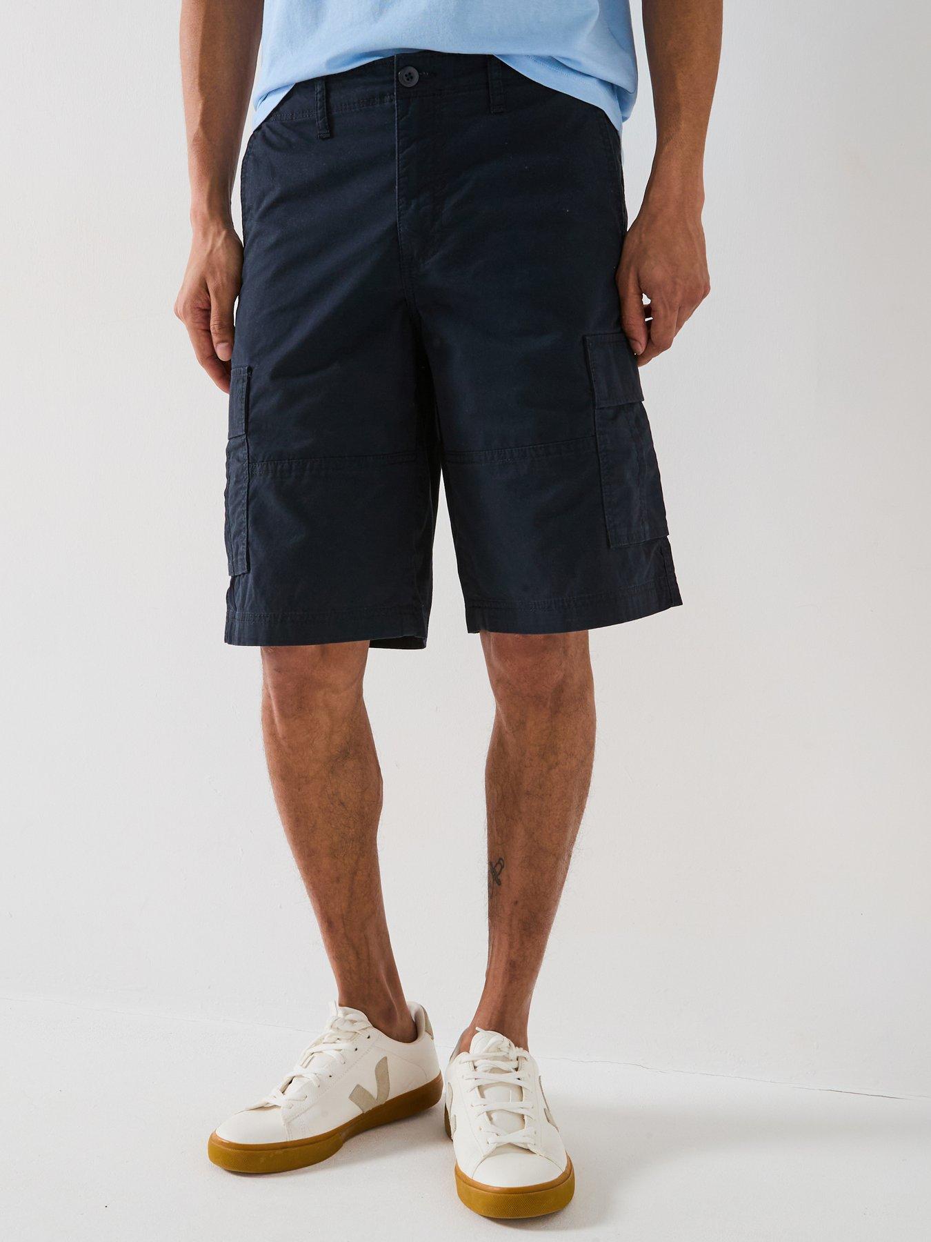 Jack & Jones Cole Mateo Cargo Shorts - Dark Navy | Very