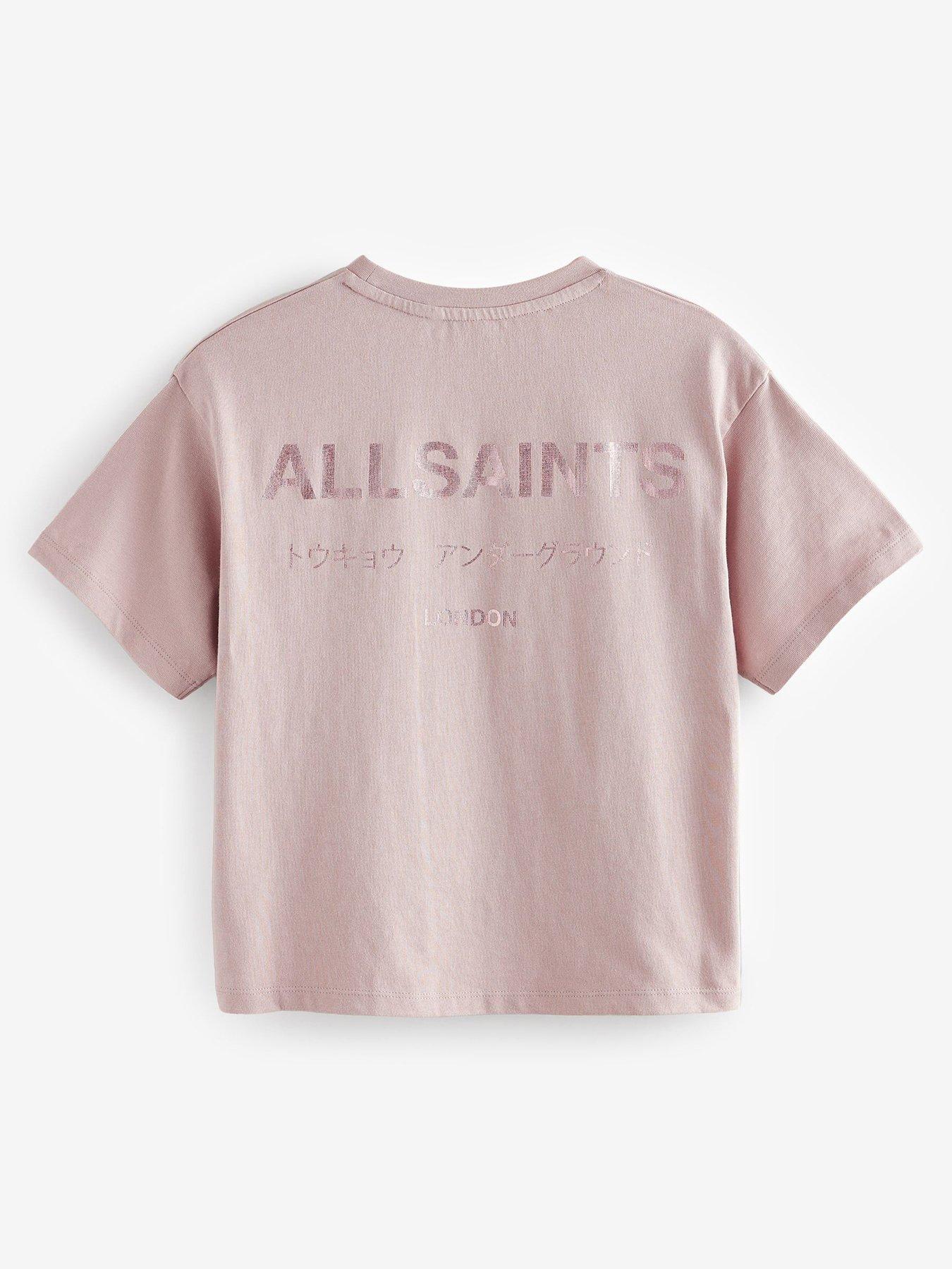 smALLSAINTS All Saints Girls Logo T-Shirt - Pink | Very