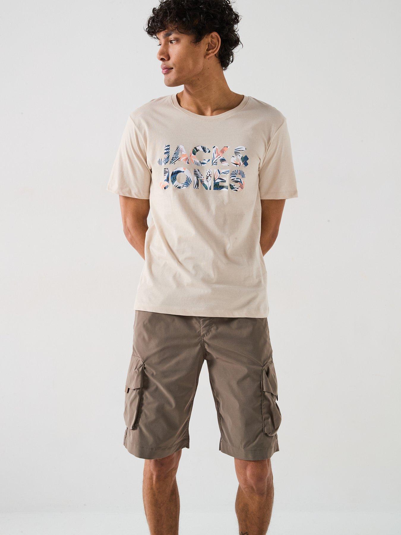 Jack & Jones Cole Hart Tech Cargo Shorts - Morel | Very