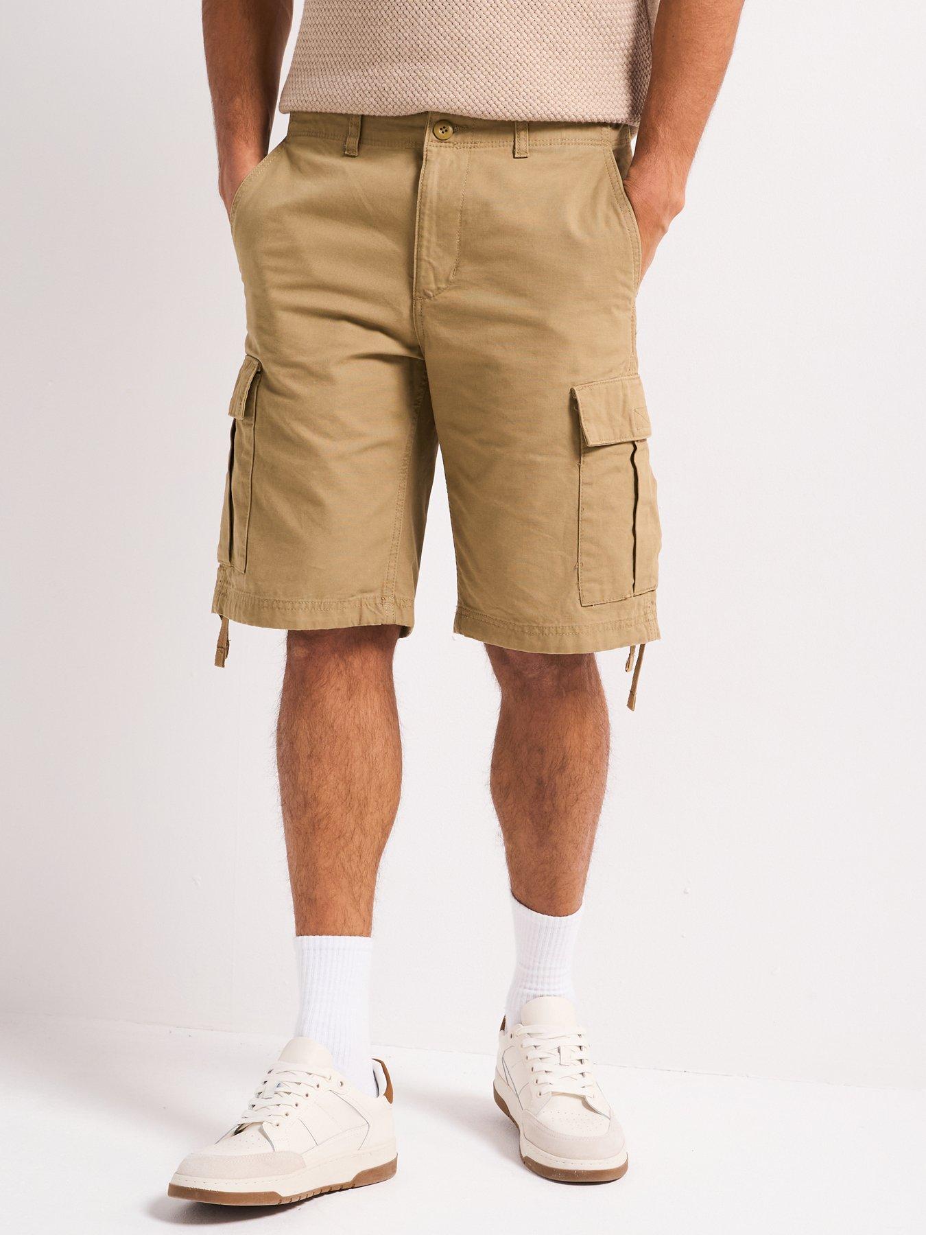 Jack & Jones Cole Barkley Cargo Shorts - Elmwood | Very