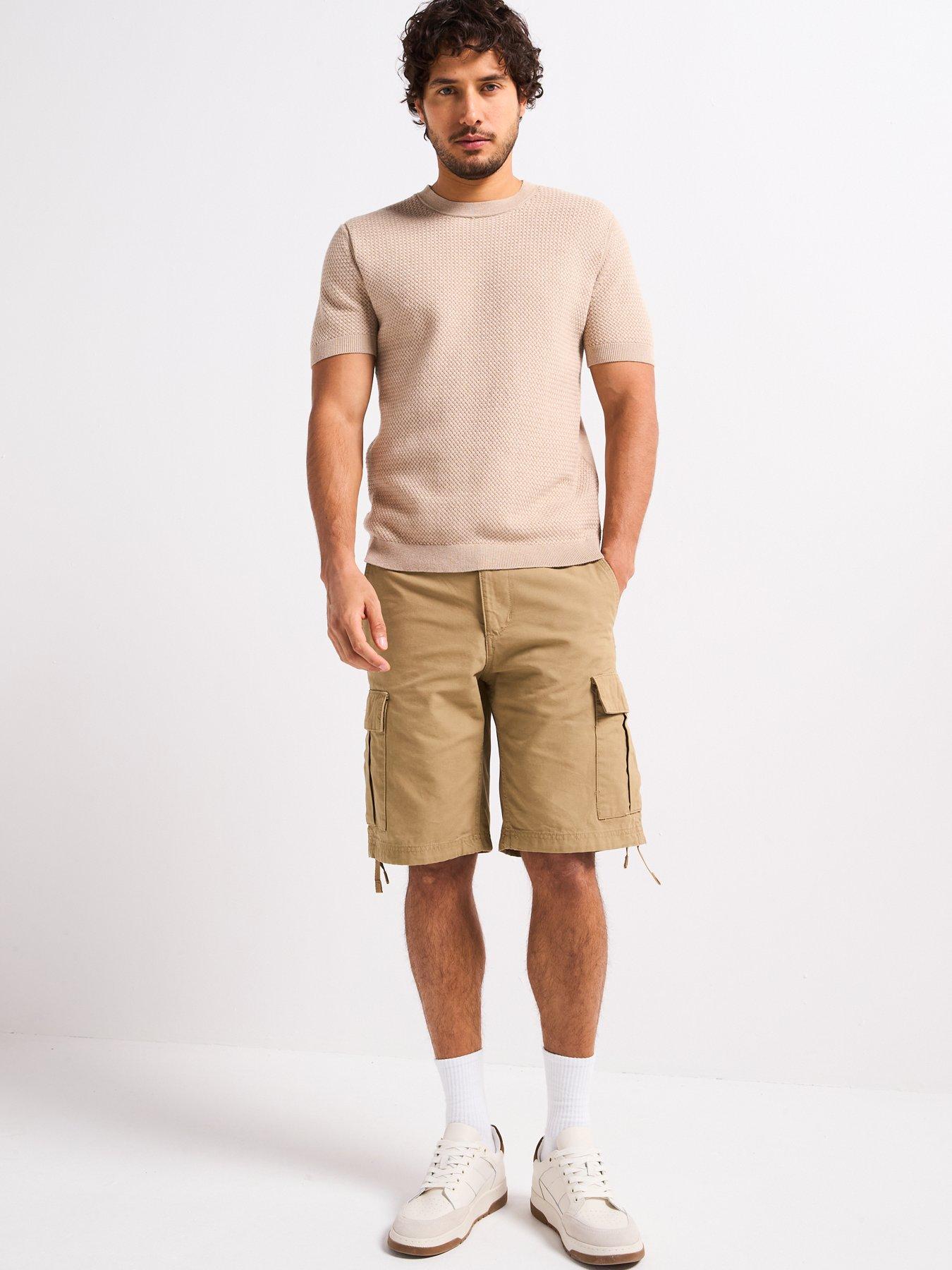 Jack & Jones Cole Barkley Cargo Shorts - Elmwood | Very