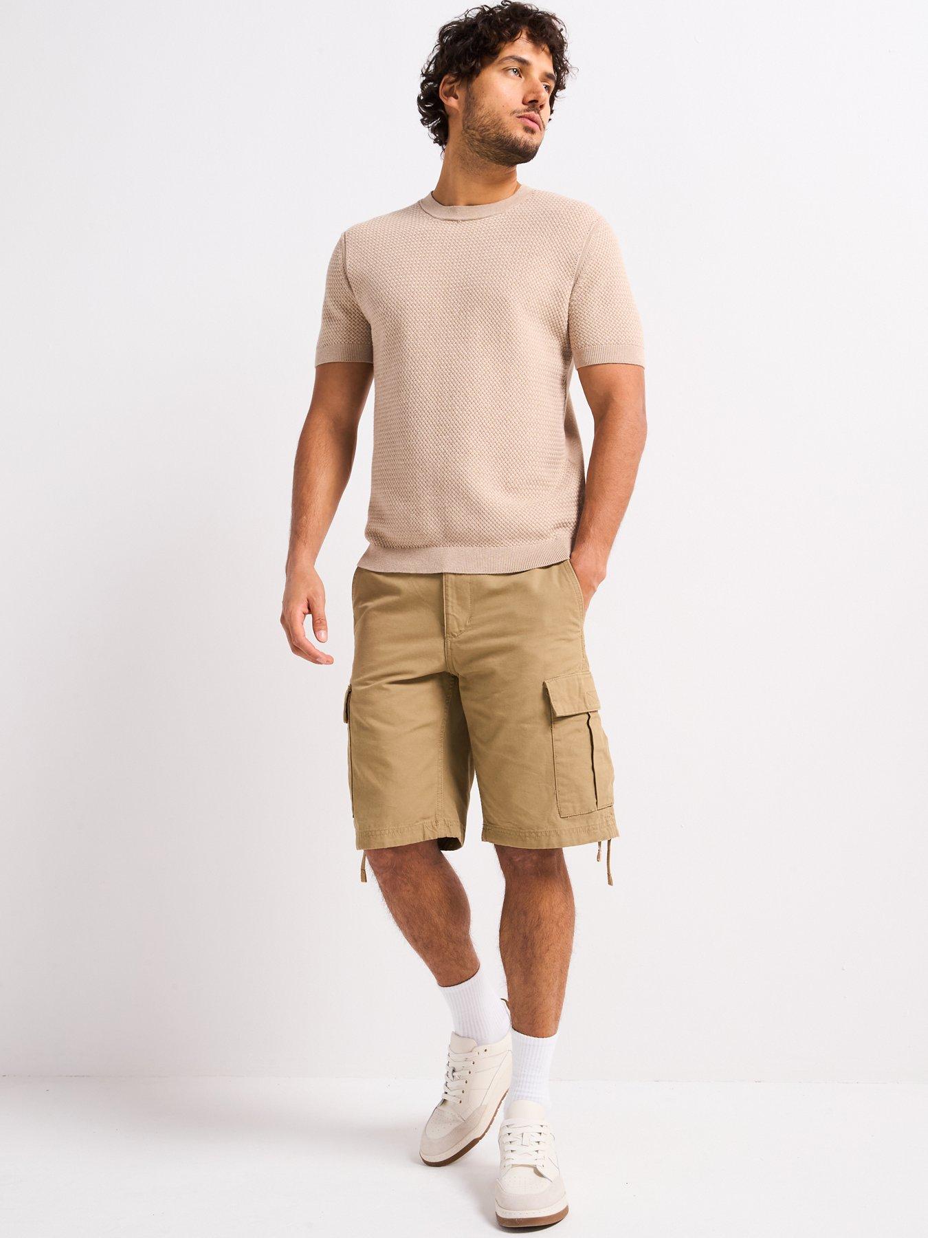 Jack & Jones Cole Barkley Cargo Shorts - Elmwood | Very