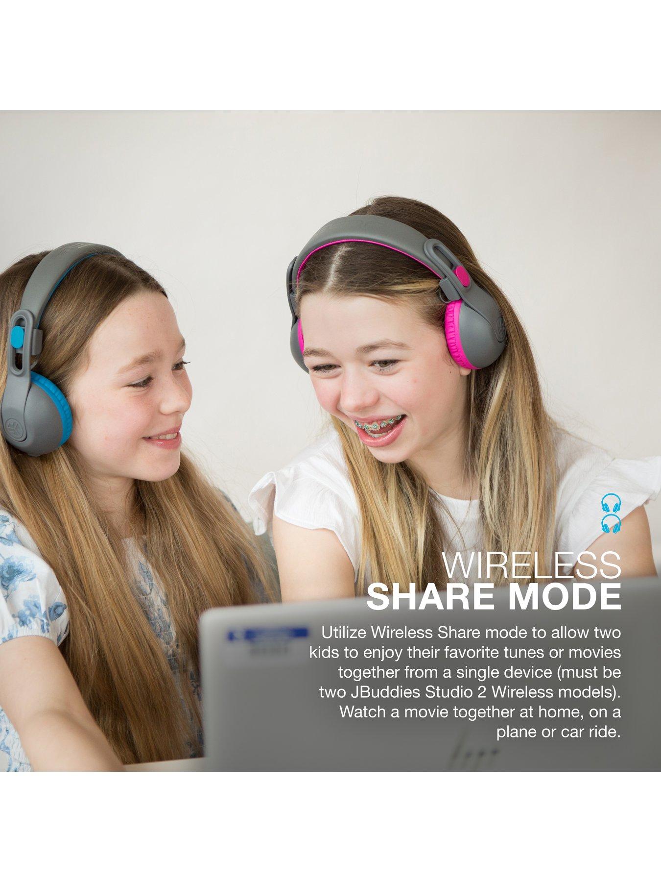 JLab Jbuddies Bluetooth 2 Grey/Pink | Very