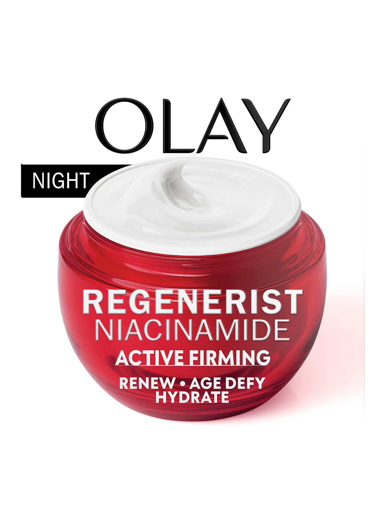 Olay Regenerist Niacinamide Night Cream Face Moisturiser. Anti Ageing ...