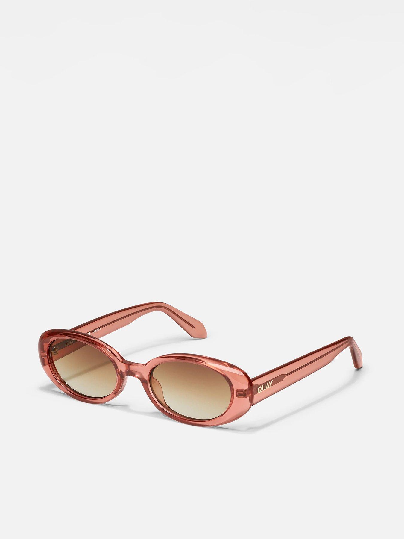 QUAY AUSTRALIA Felt Cute Sunglasses - Pink | Very