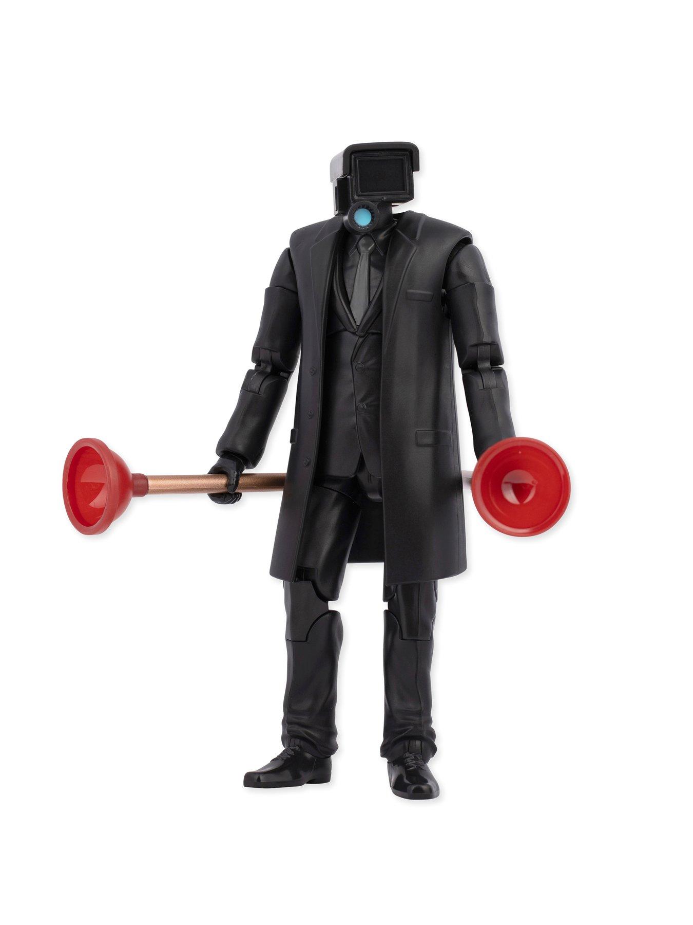 Skibidi Toilet Deluxe Figure - TV Plungerman | Very