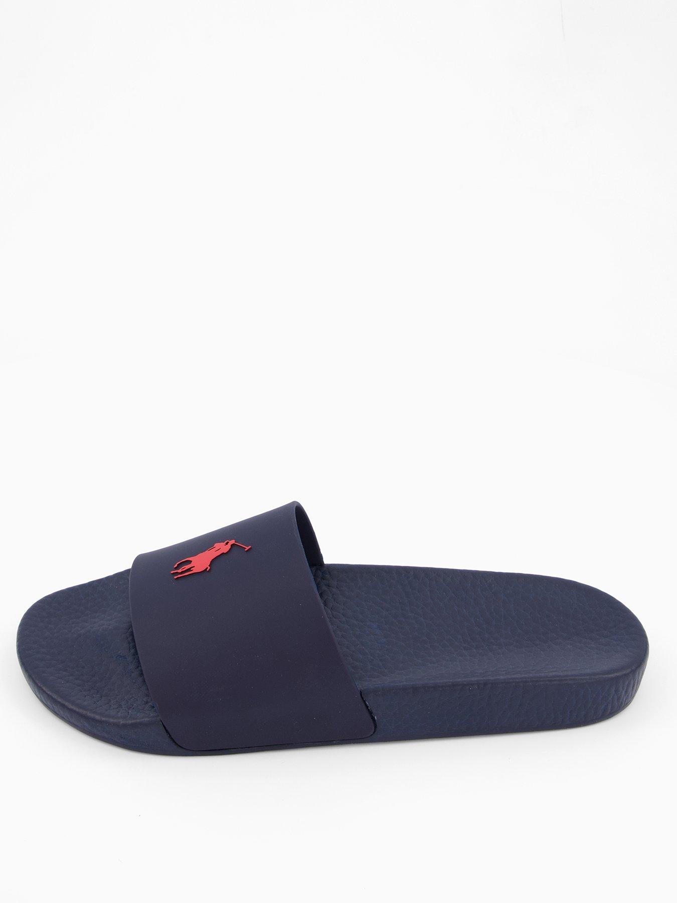 Polo Ralph Lauren Pool Sliders - Navy | Very