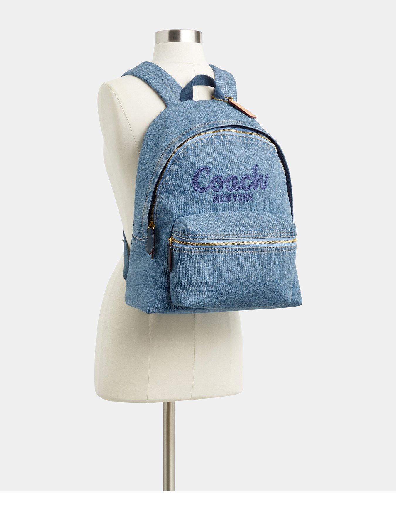 COACH Denim Cargo Backpack | Very