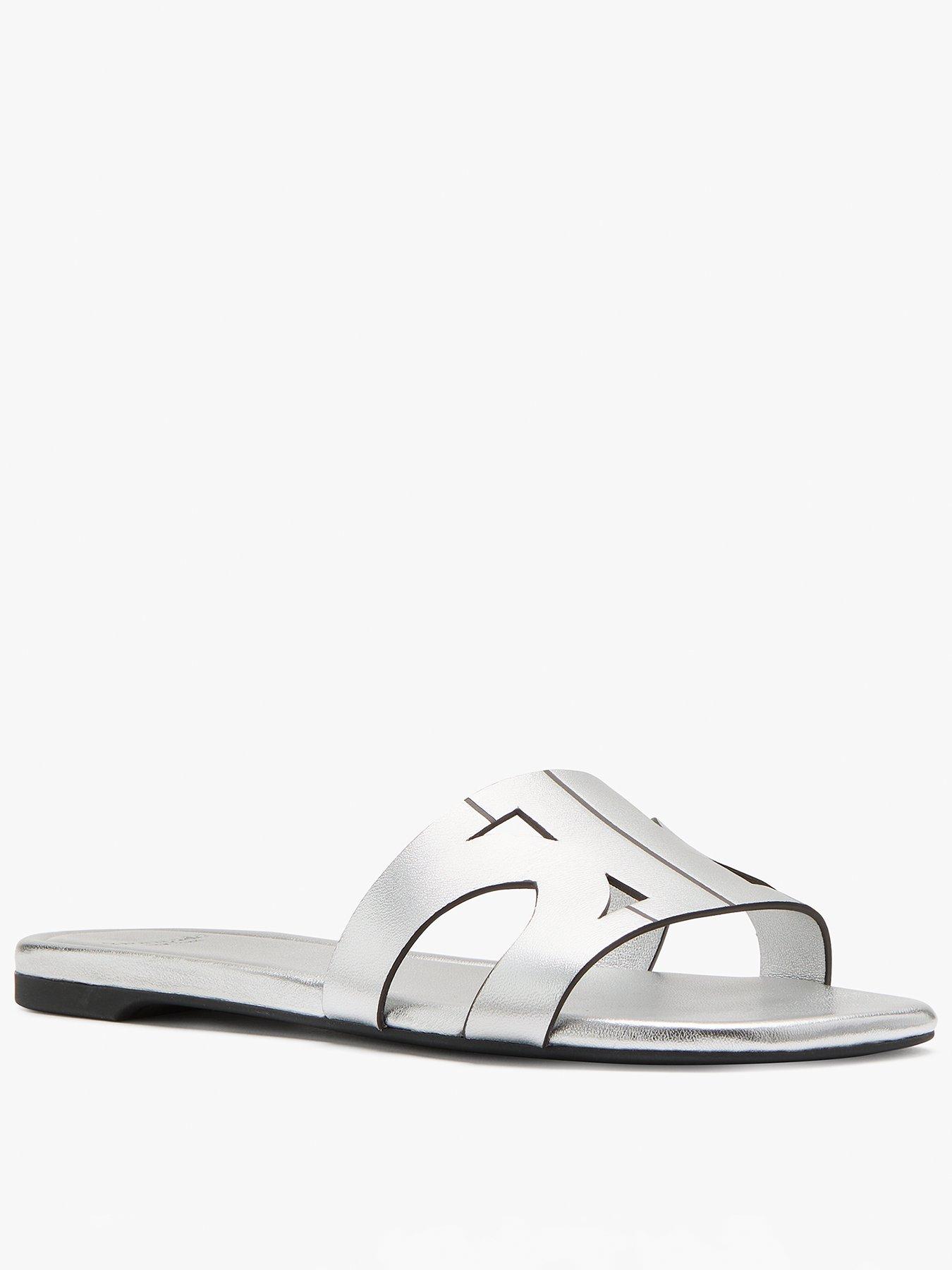 Kate Spade New York Duo Slide Sandals - Silver | Very