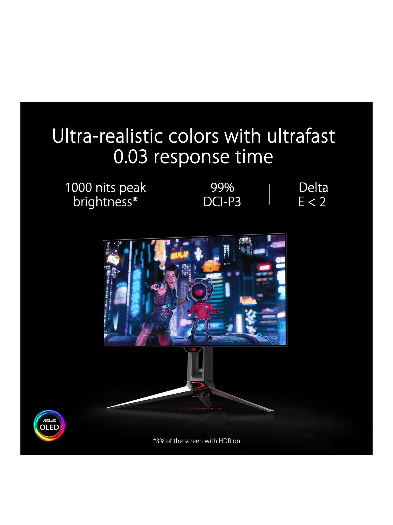 Asus ROG Swift OLED PG27AQDM - 27in QHD, OLED, 240Hz, 0.03ms, anti ...