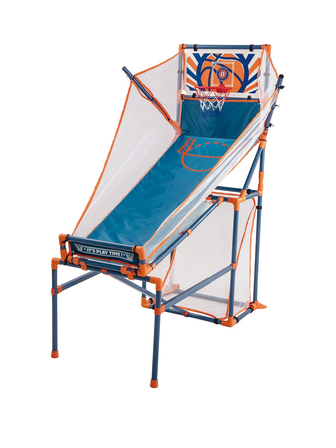 Solex Foldable 4 In 1 Multiple Game Set (Basketball, Football Goal ...