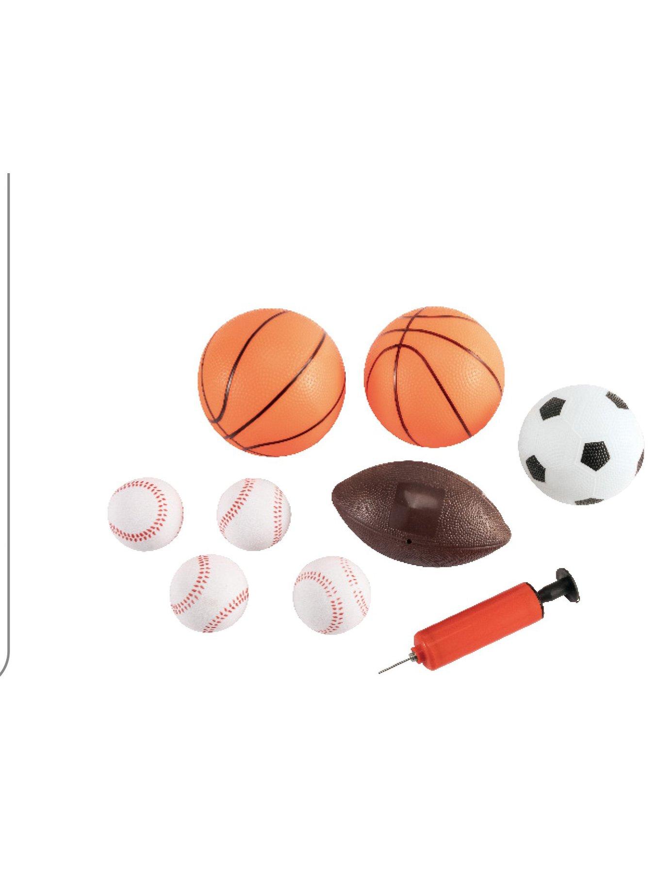 Solex Foldable 4 In 1 Multiple Game Set (Basketball, Football Goal ...