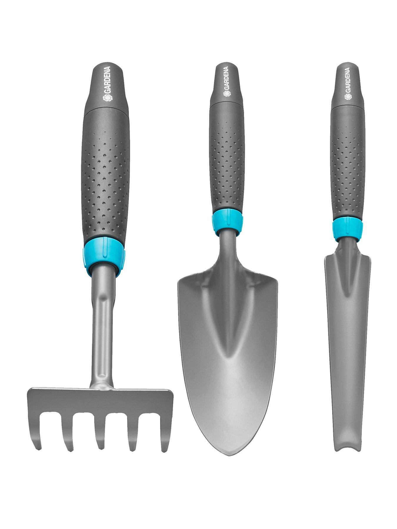 Gardena Hand Tool Bundle including trowel, Rake and weeding trowel | Very