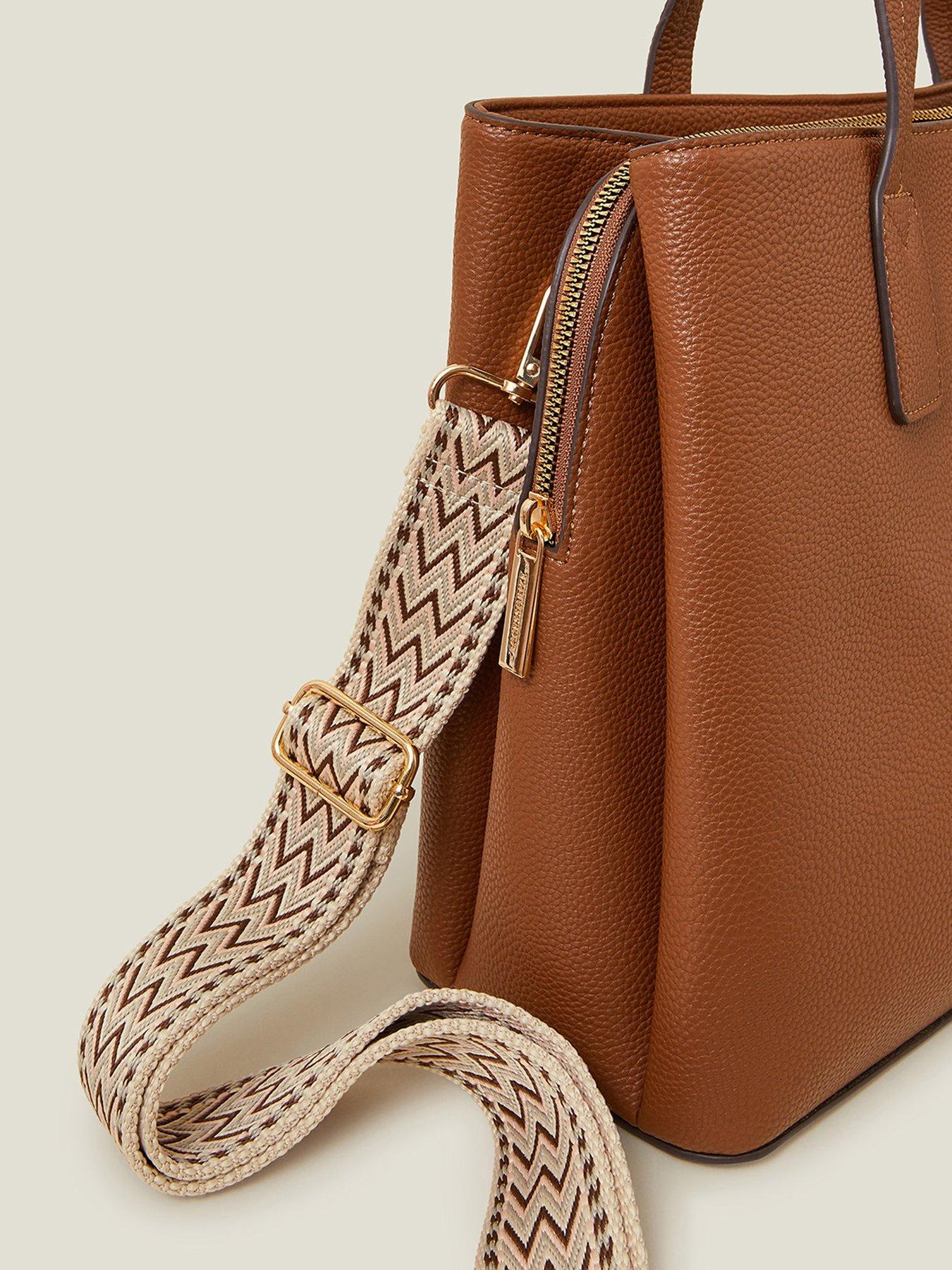 Accessorize Chelsea Chain Shoulder Bag - Tan | Very