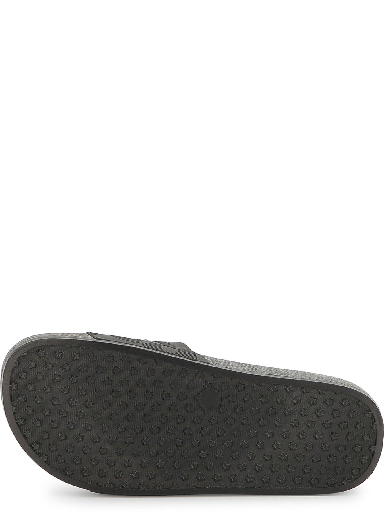 BOSS Boys Logo Sliders - Black | Very