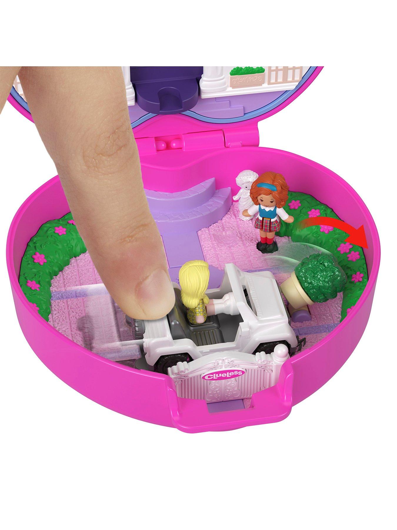Polly Pocket Clueless Collector Compact Micro Dolls and Playset | Very