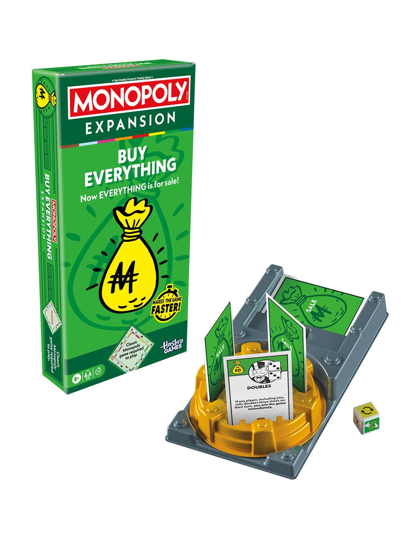 Monopoly Buy Everything Expansion Set for the Classic Game - Now ...