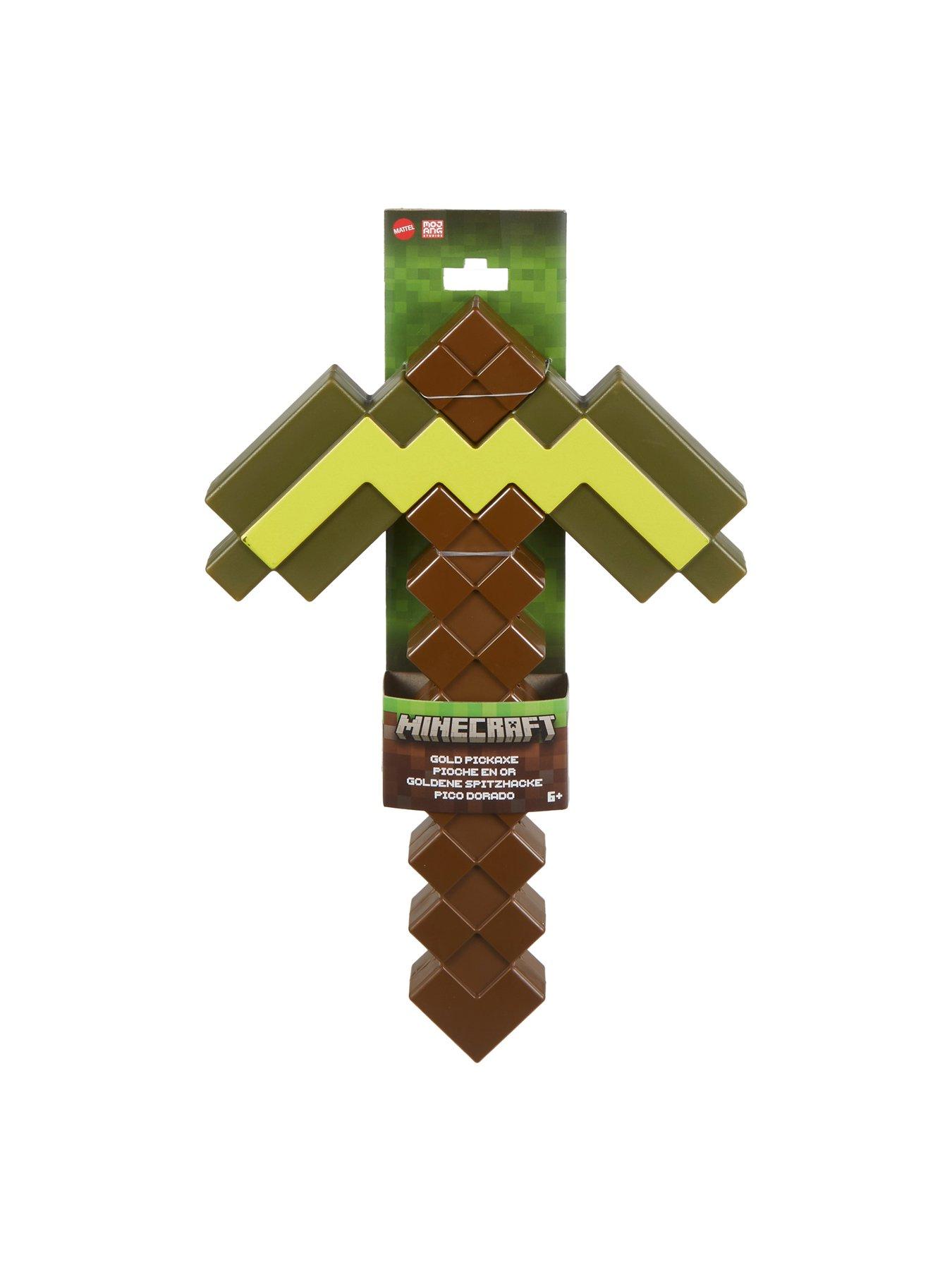 Minecraft Pixelated Pickaxe, Role-Play Toy Accessory Collection (Styles ...