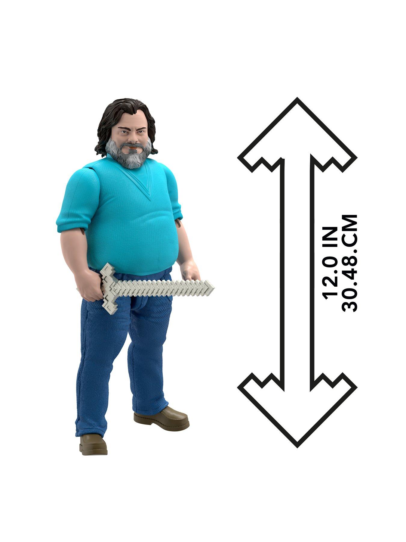 Minecraft Steve Large-Scale Action Figure, 12-inch Character ...