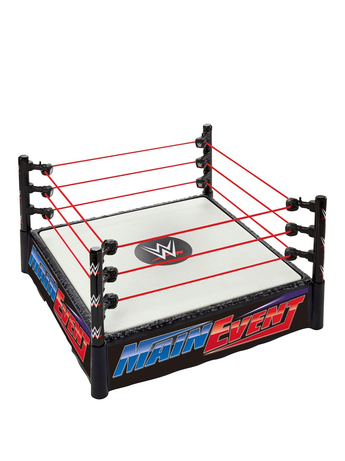 WWE Superstar Ring with Labels for Main Event & RAW, Spring-Loaded with ...