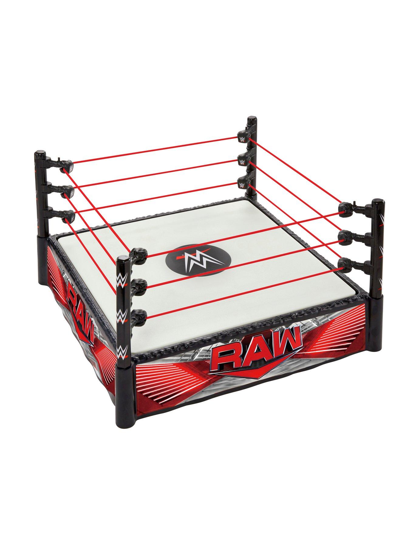 WWE Superstar Ring with Labels for Main Event & RAW, Spring-Loaded with ...