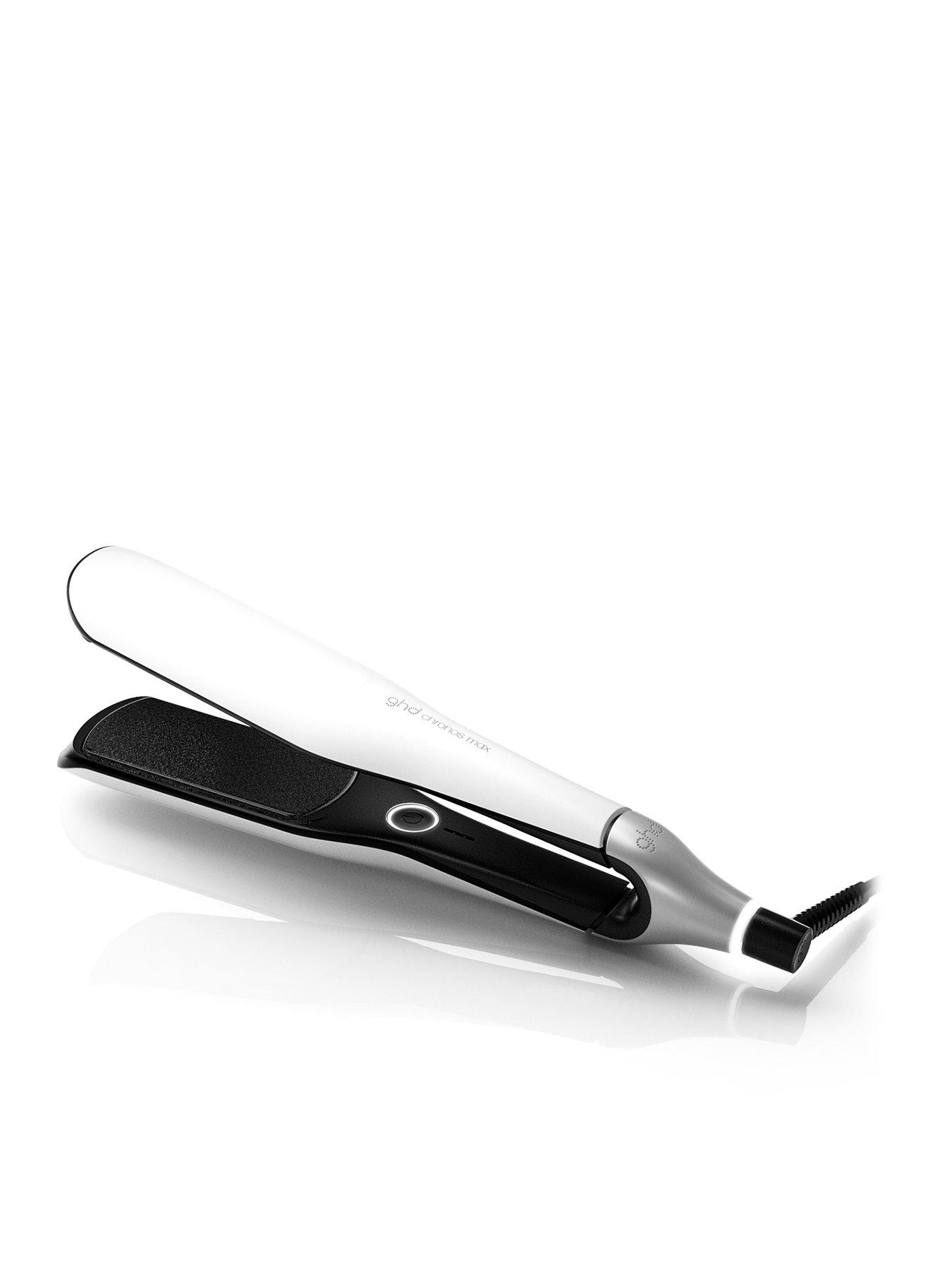 ghd Chronos Max - Wide Plate Hair Straightener - White | Very