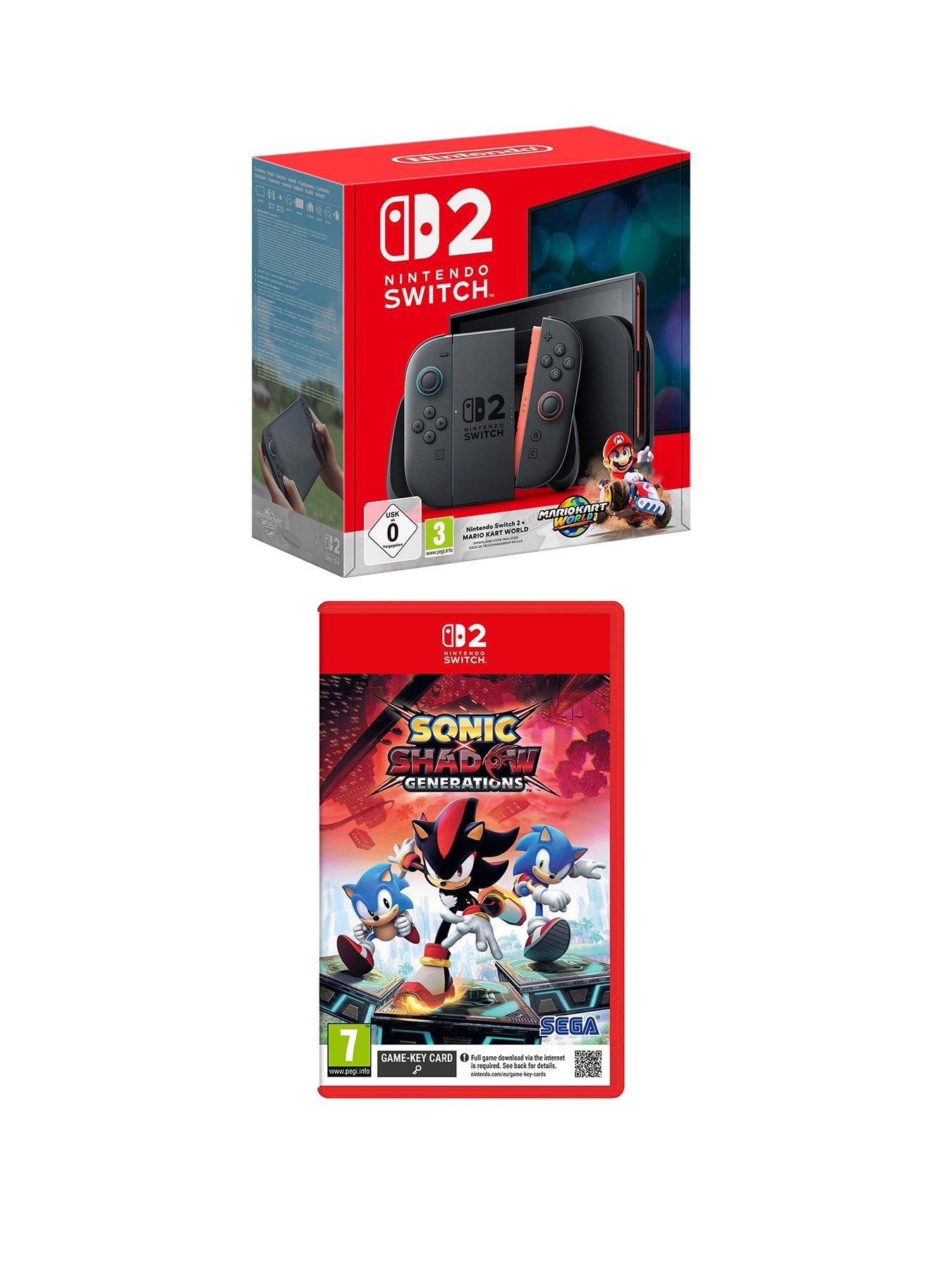 Nintendo Switch 2 + Mario Kart World +Sonic x Shadow Generations | Very